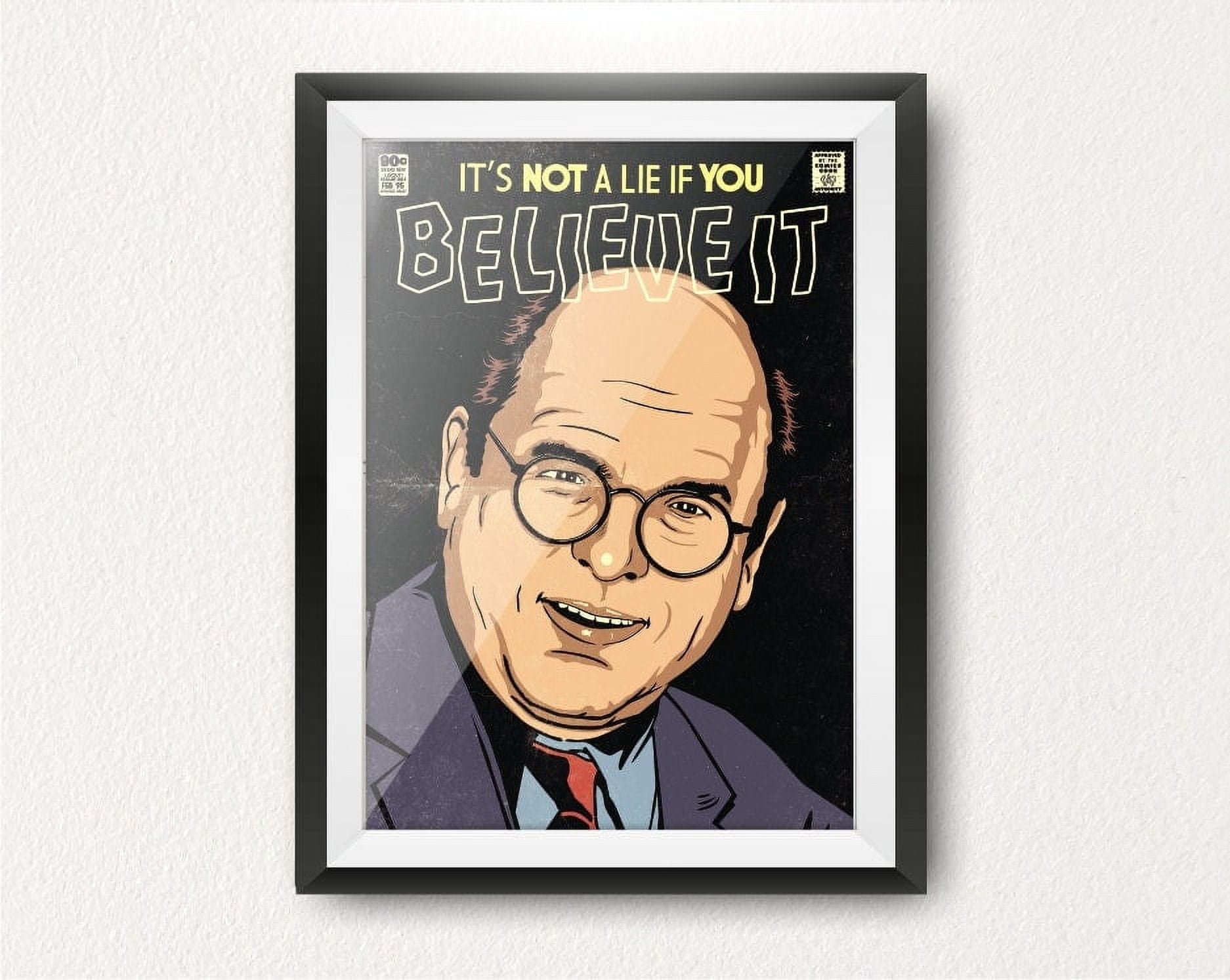 POSTER George 90s TV sitcom Print - Classic, Cult, Jerry, Limited ...