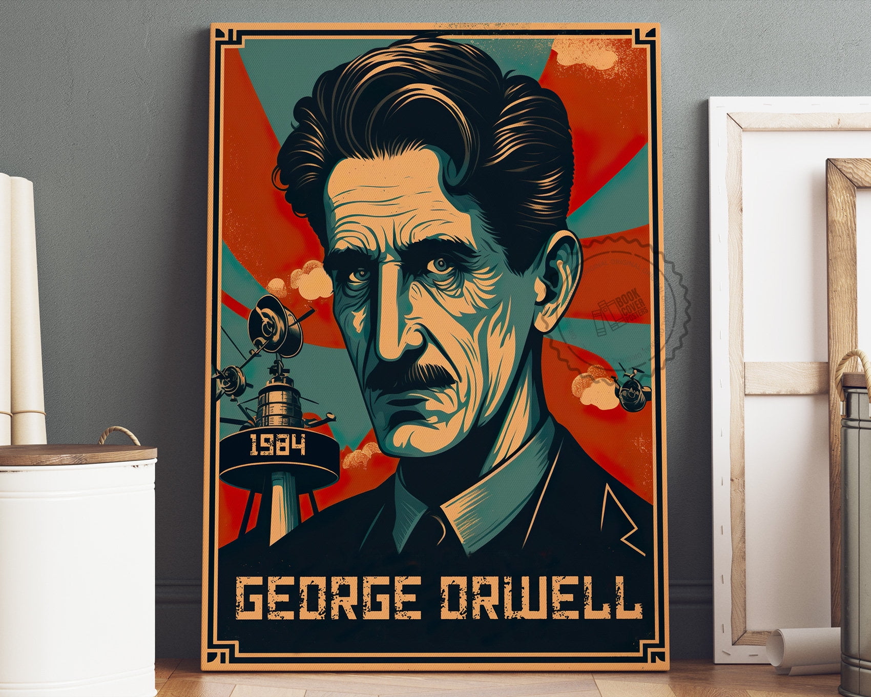 POSTER George Orwell Poster Poster | George Orwell Poster Wall Art ...