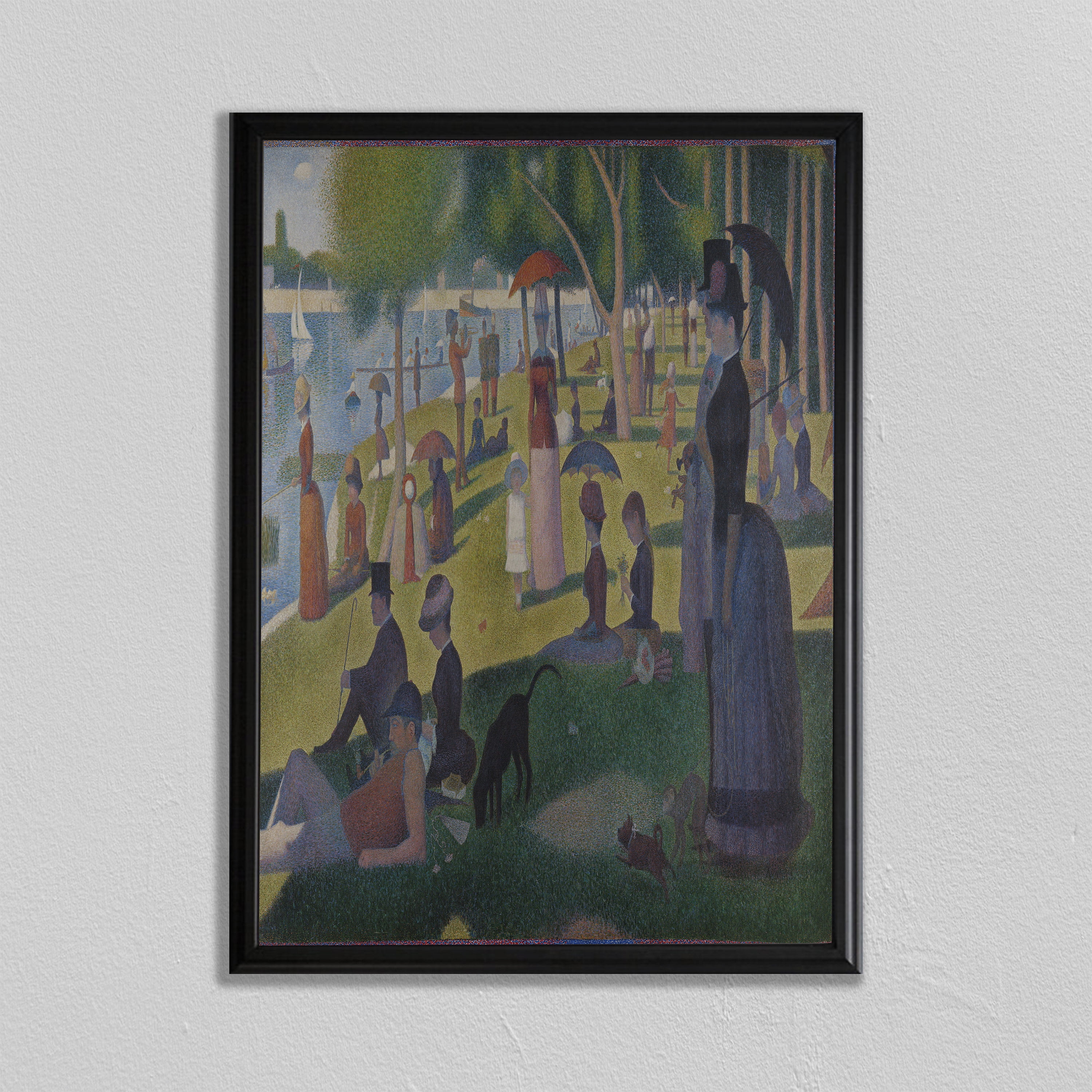 POSTER Georges Seurat Print, Paris Wall Art, A Sunday on La Grande ...