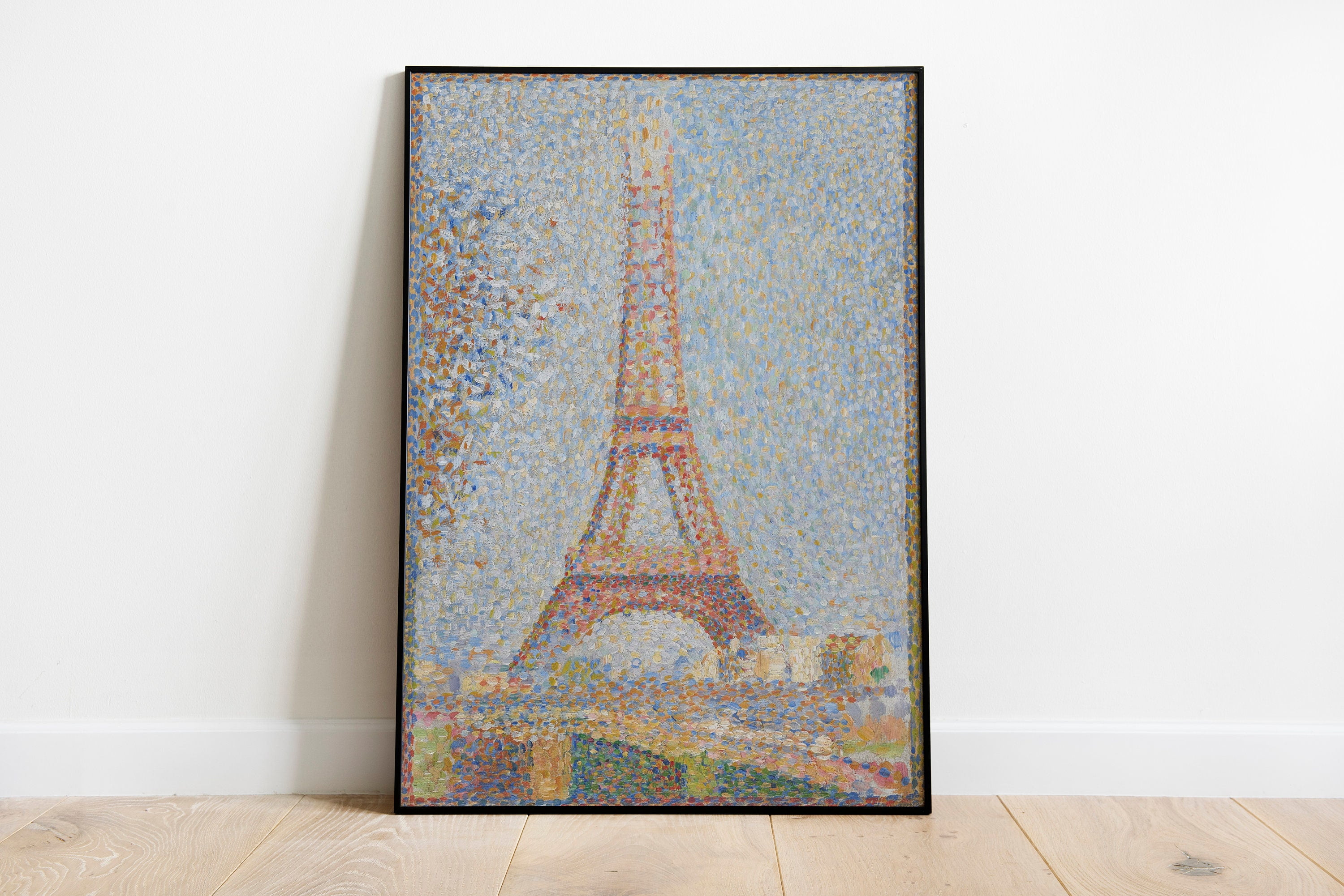 POSTER Georges Seurat Print, Paris Wall Art, Eiffel Tower Poster ...