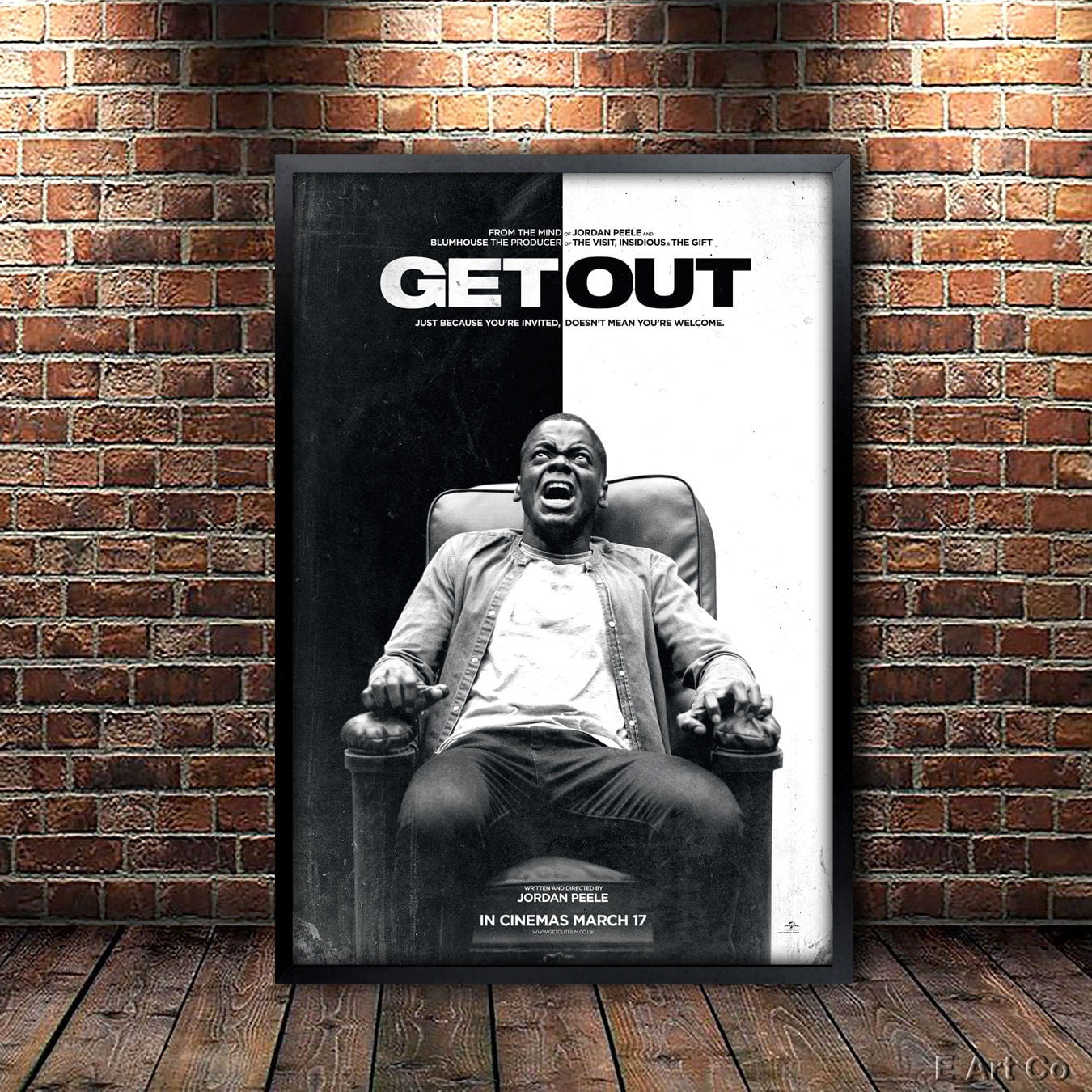 POSTER Get Out Movie Poster -UNFRAMED - Walmart.com