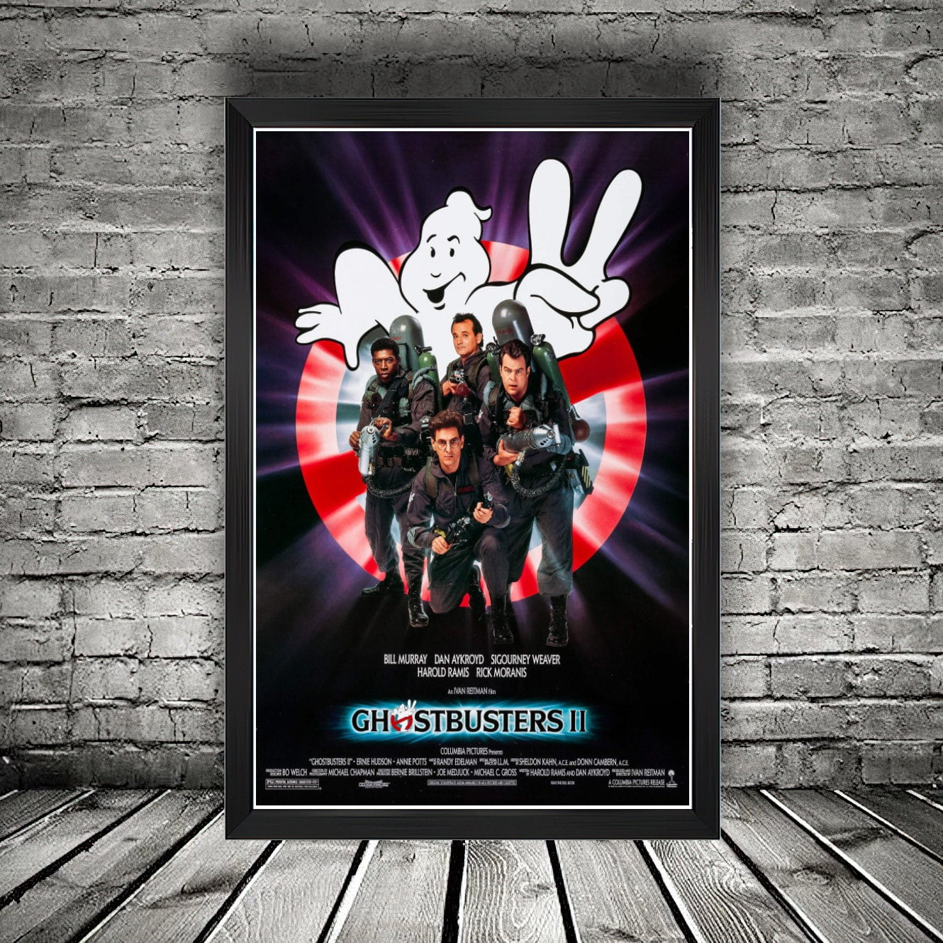 POSTER Ghostbusters 2 (1989) Movie Posters | Fantasy Sci-Fi Comedy Film ...