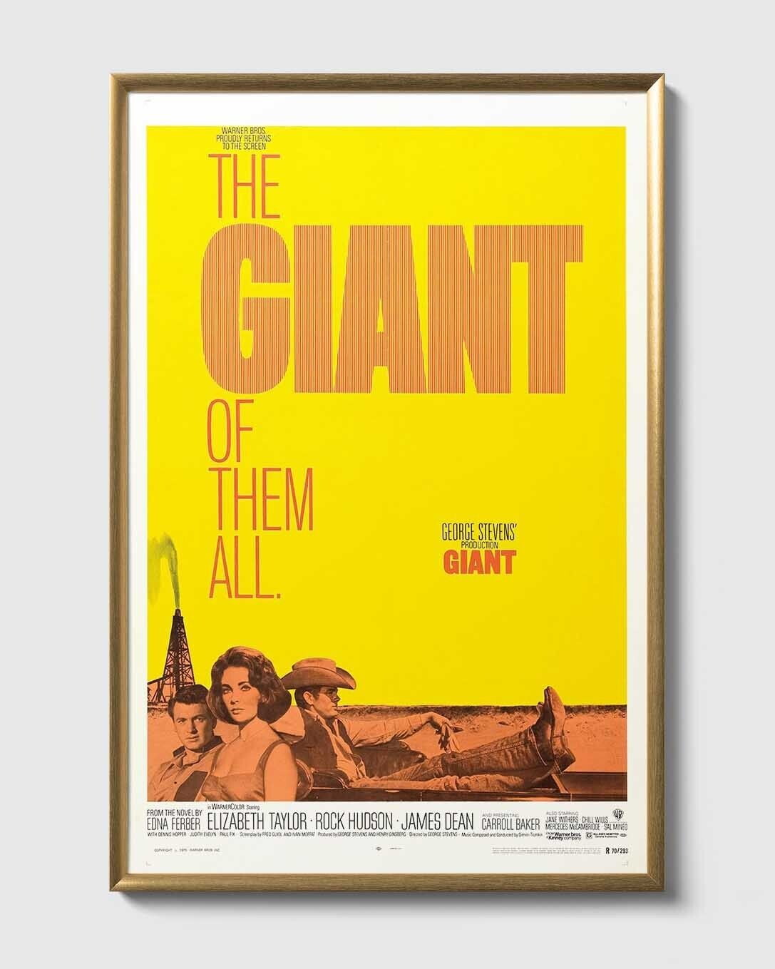 POSTER Giant 1956 Movie Poster-12x18-UNFRAMED - Walmart.com