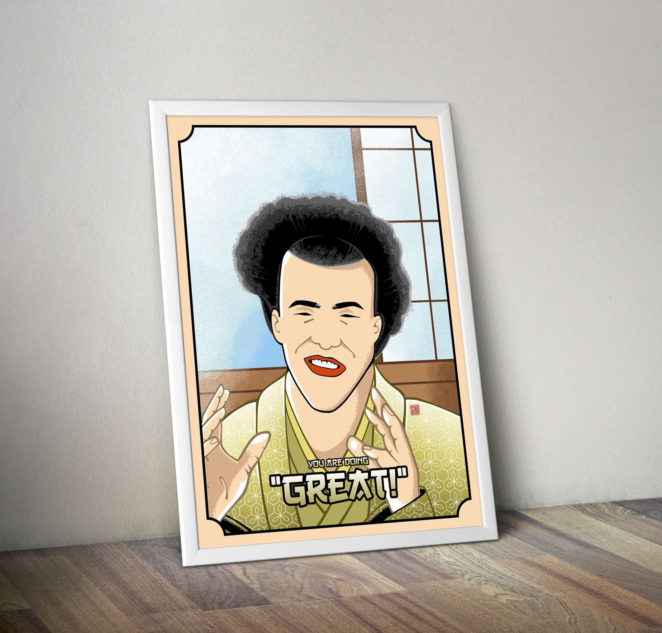 POSTER Giorgio Alien Meme Poster Funny Memes Funny Present Ukiyo Meme ...