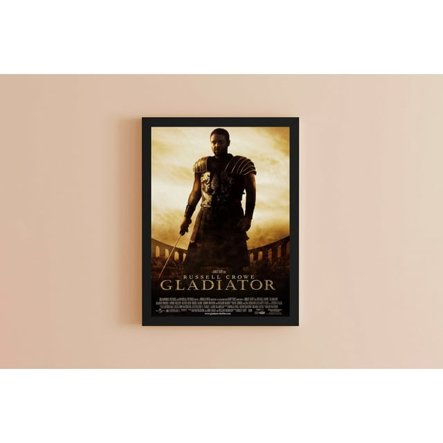 POSTER Gladiator Russell Crowe Film / Movie Advertising Poster In A ...