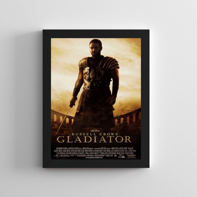 POSTER Gladiator Russell Crowe Film / Movie Advertising Poster ...