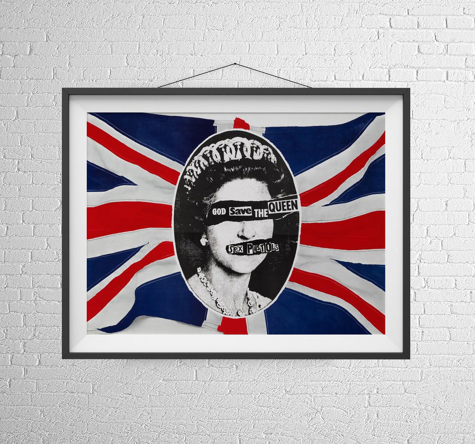 POSTER God Save the Queen Art 1977 Print. Iconic Poster Reproduction ...