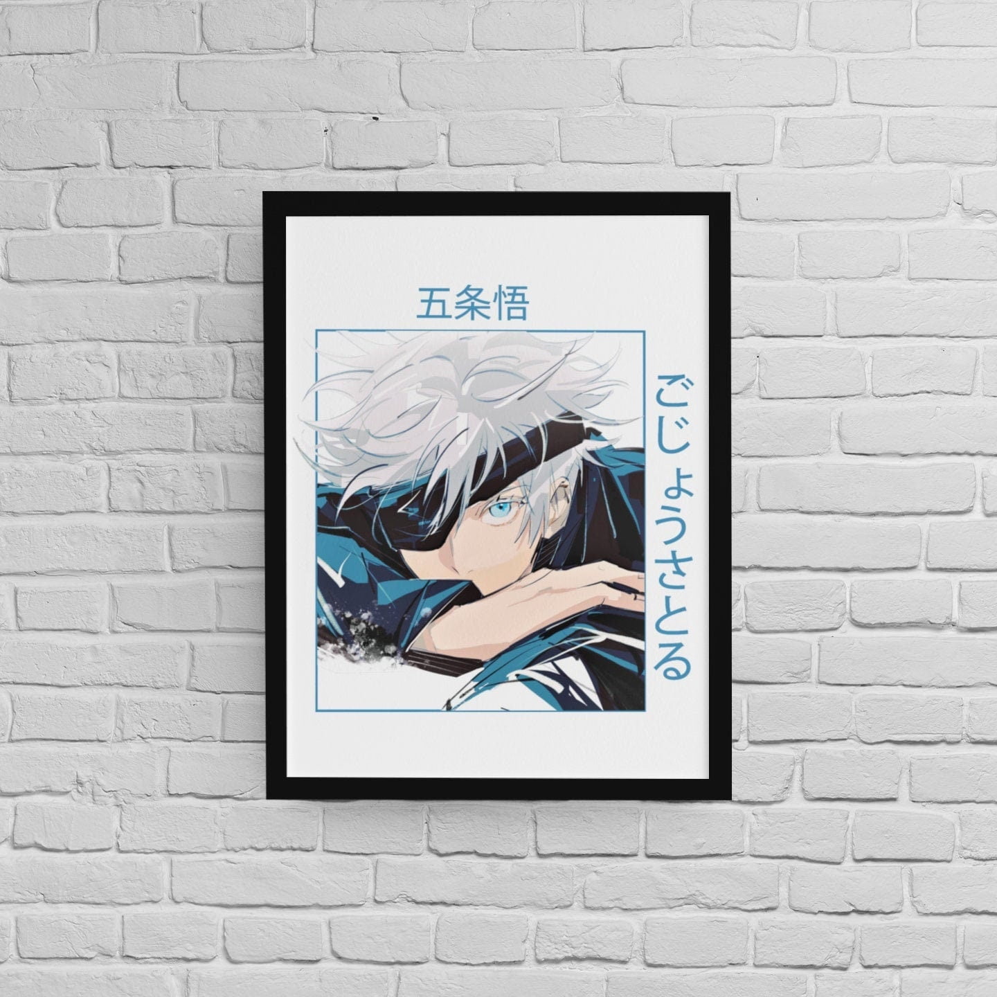 POSTER Gojo One Eye Poster -gojo satoru print,gojo satoru poster,gojo ...