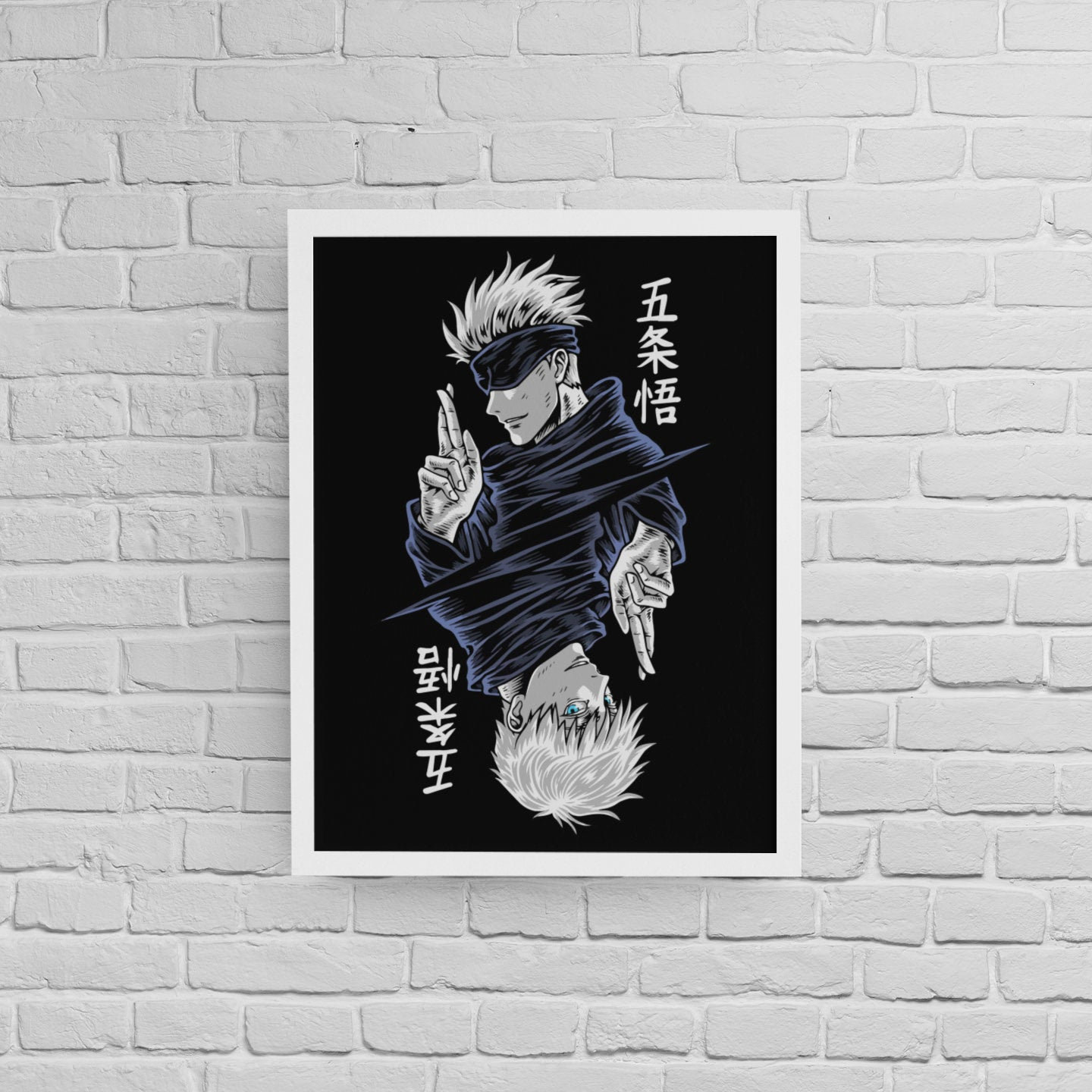 POSTER Gojo Symmetric Poster -jujutsu kaisen poster,gojo satoru print ...