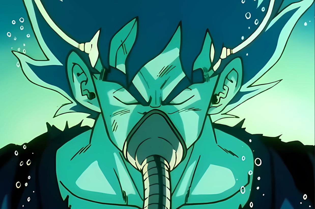 POSTER Goku in Healing Tank Dragon Ball Z Poster– Iconic Anime Art ...