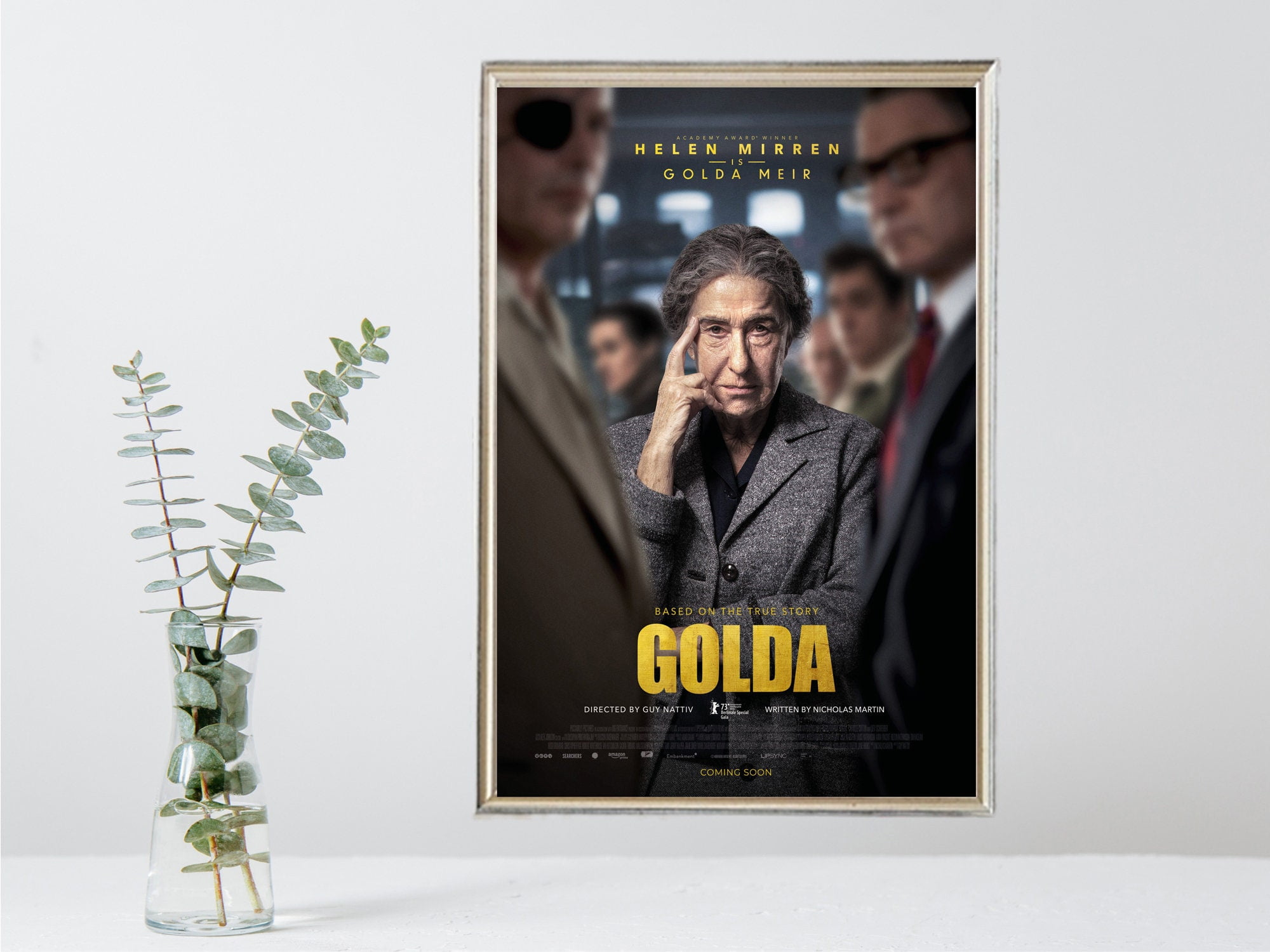 POSTER Golda Movie Poster- Vintage Movie Poster - Limited Edition ...