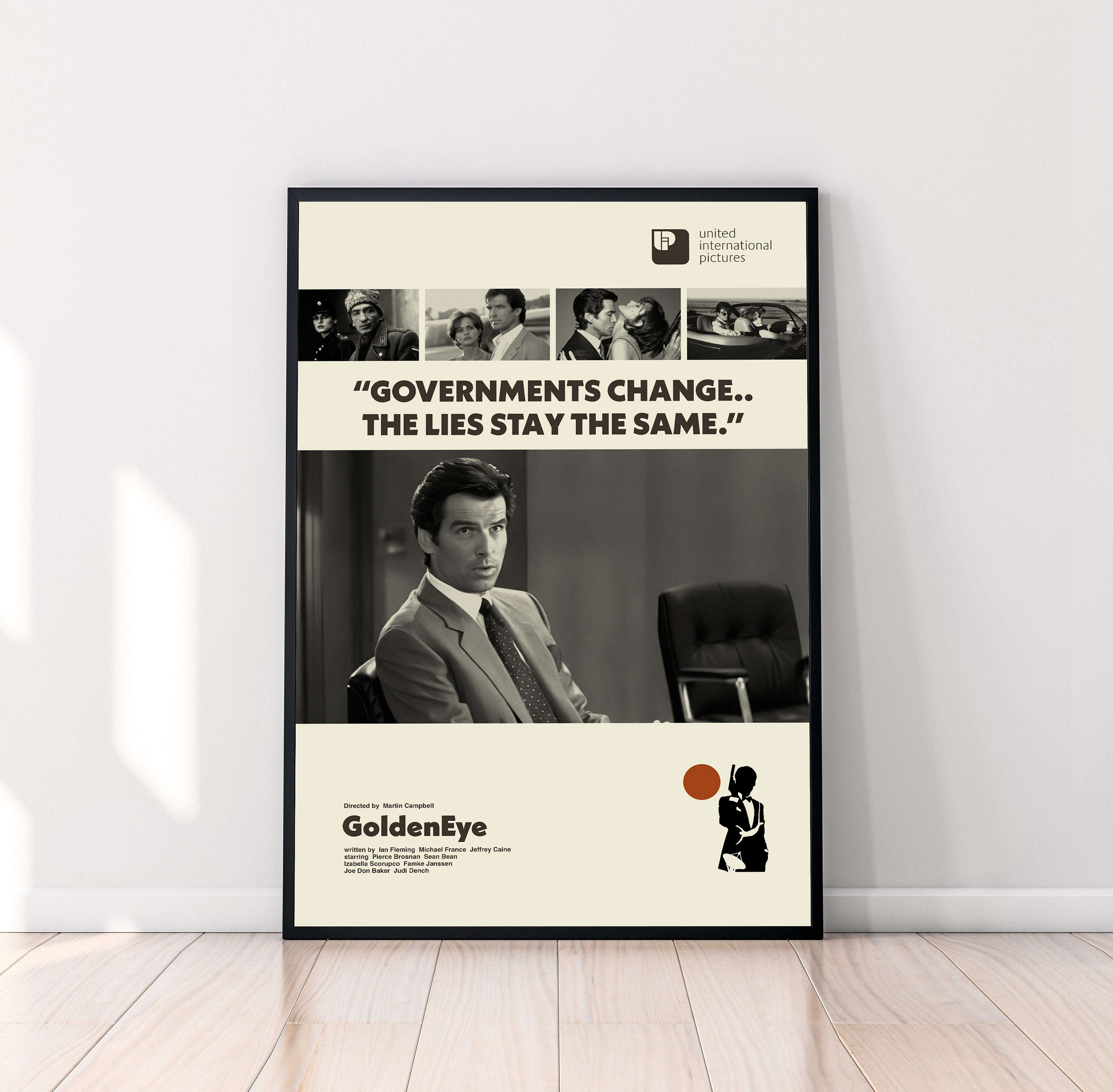 POSTER GoldenEye Poster, GoldenEye , Martin Campbell, Vintage Poster ...