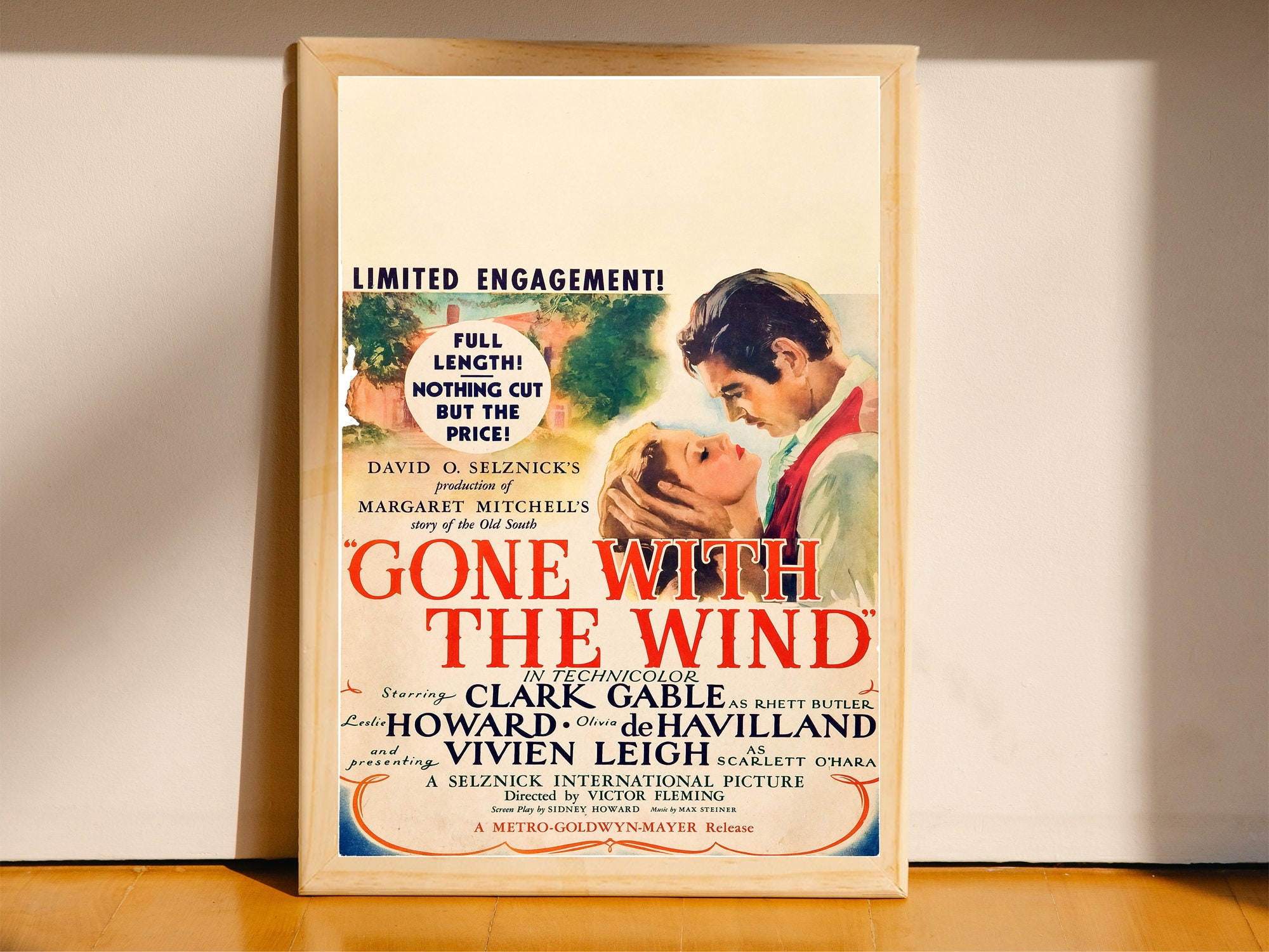 POSTER Gone with the Wind Movie posters|poster collectibles|Poster ...