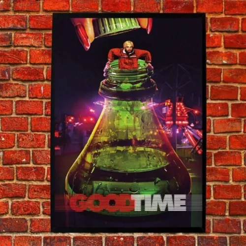 POSTER Good Time Film Poster, Dynamic Artwork, Retro Wall Decor ...