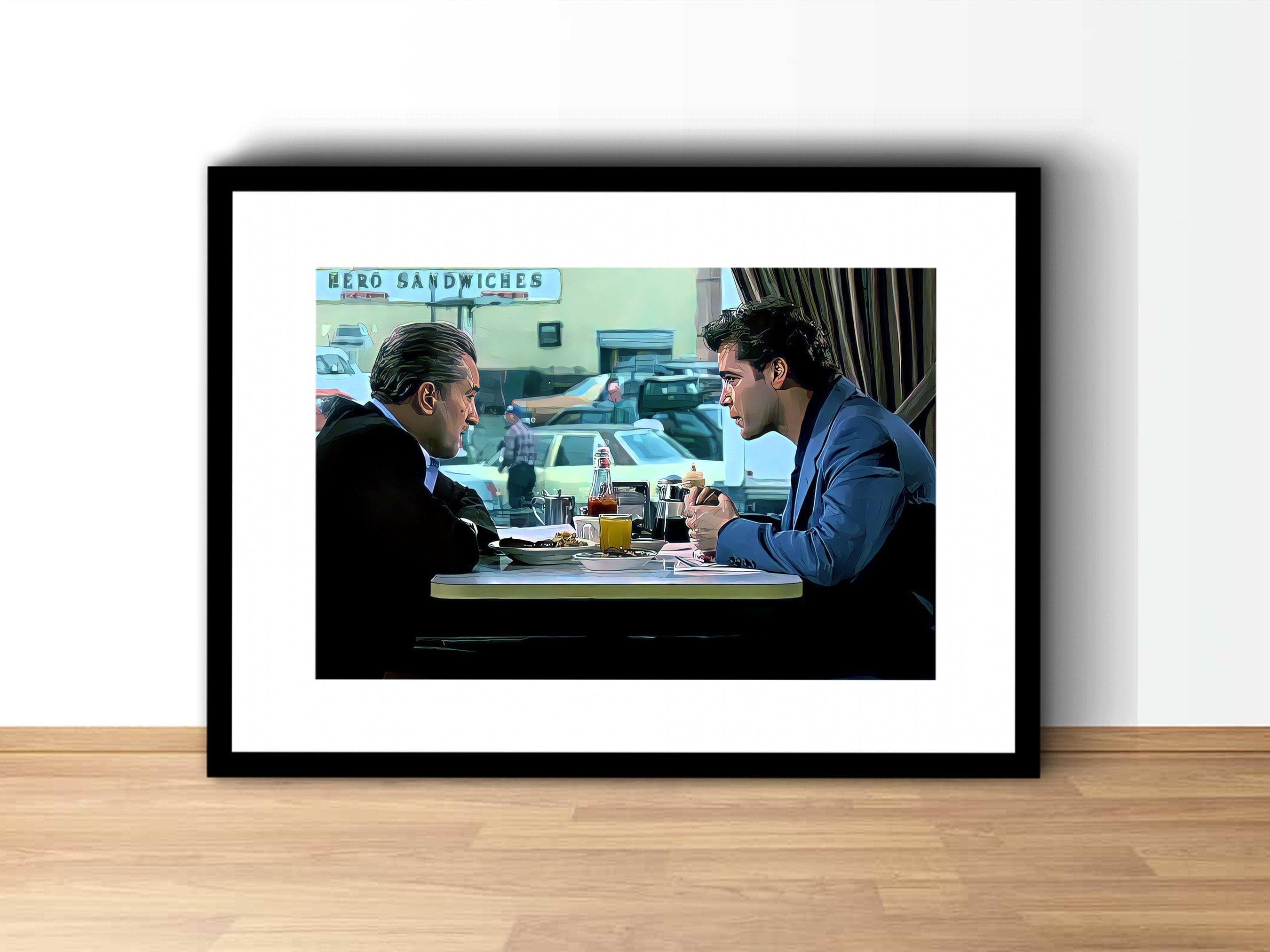 POSTER Goodfellas Diner Scene - Goodfellas Poster Oil Painting Print ...