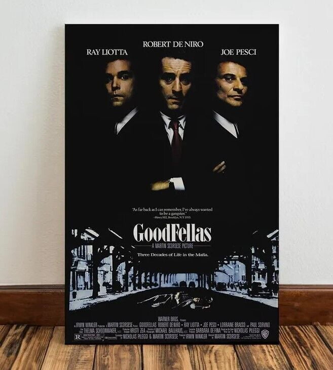 POSTER Goodfellas Poster, Original Movie Poster, Wall Art Painting ...