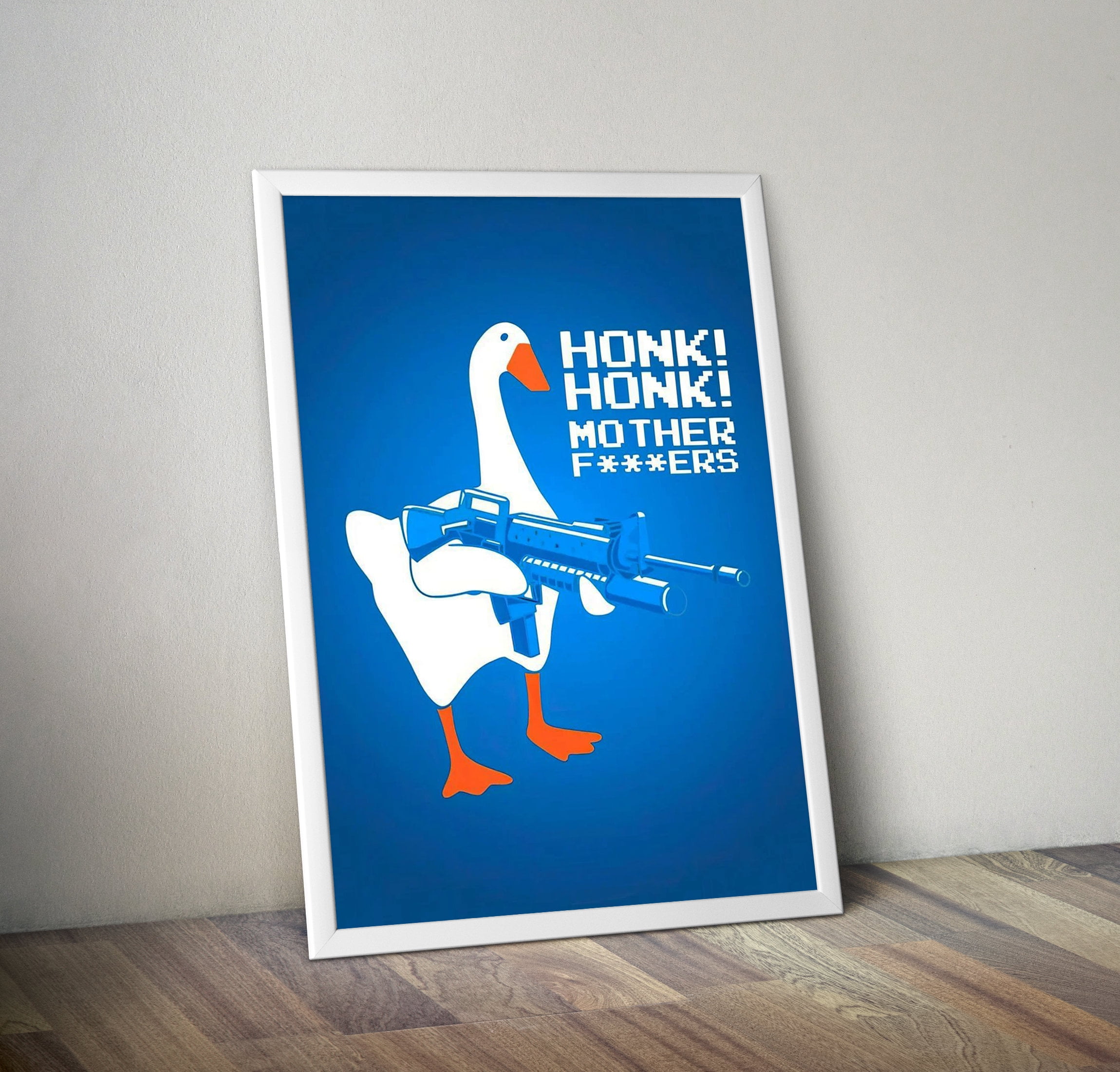 POSTER Goose Game Funny Meme Poster Funny Memes Funny Present Meme ...