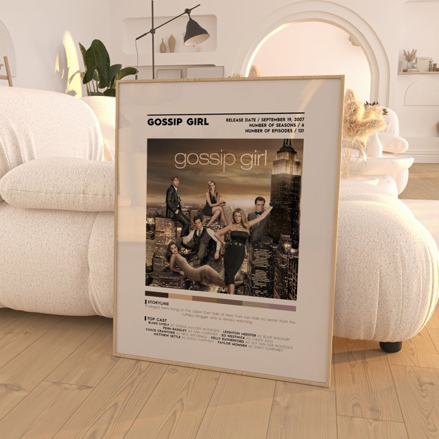 POSTER Gossip Girl TV Poster / TV Show Poster / Poster Print / Wall Ar ...