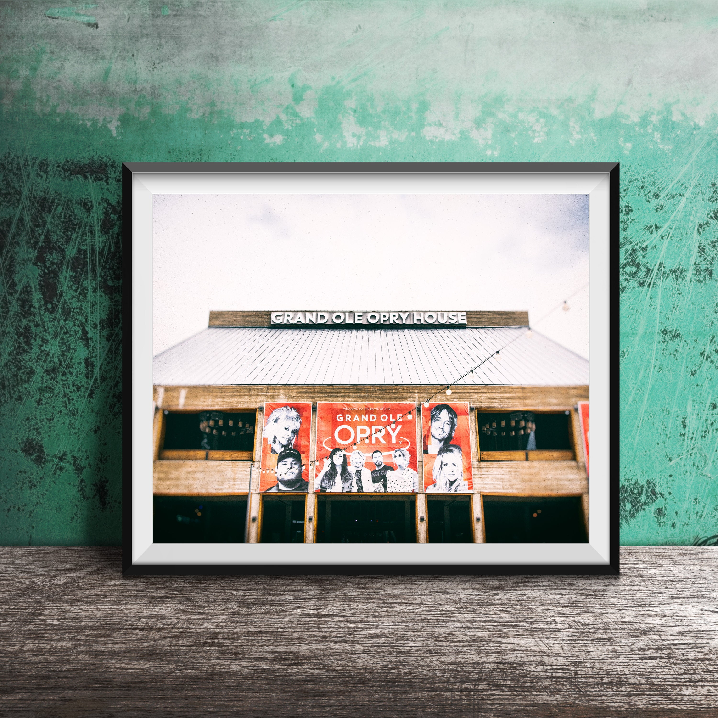 POSTER Grand Ole Opry House - Nashville Sign Photography - Country ...