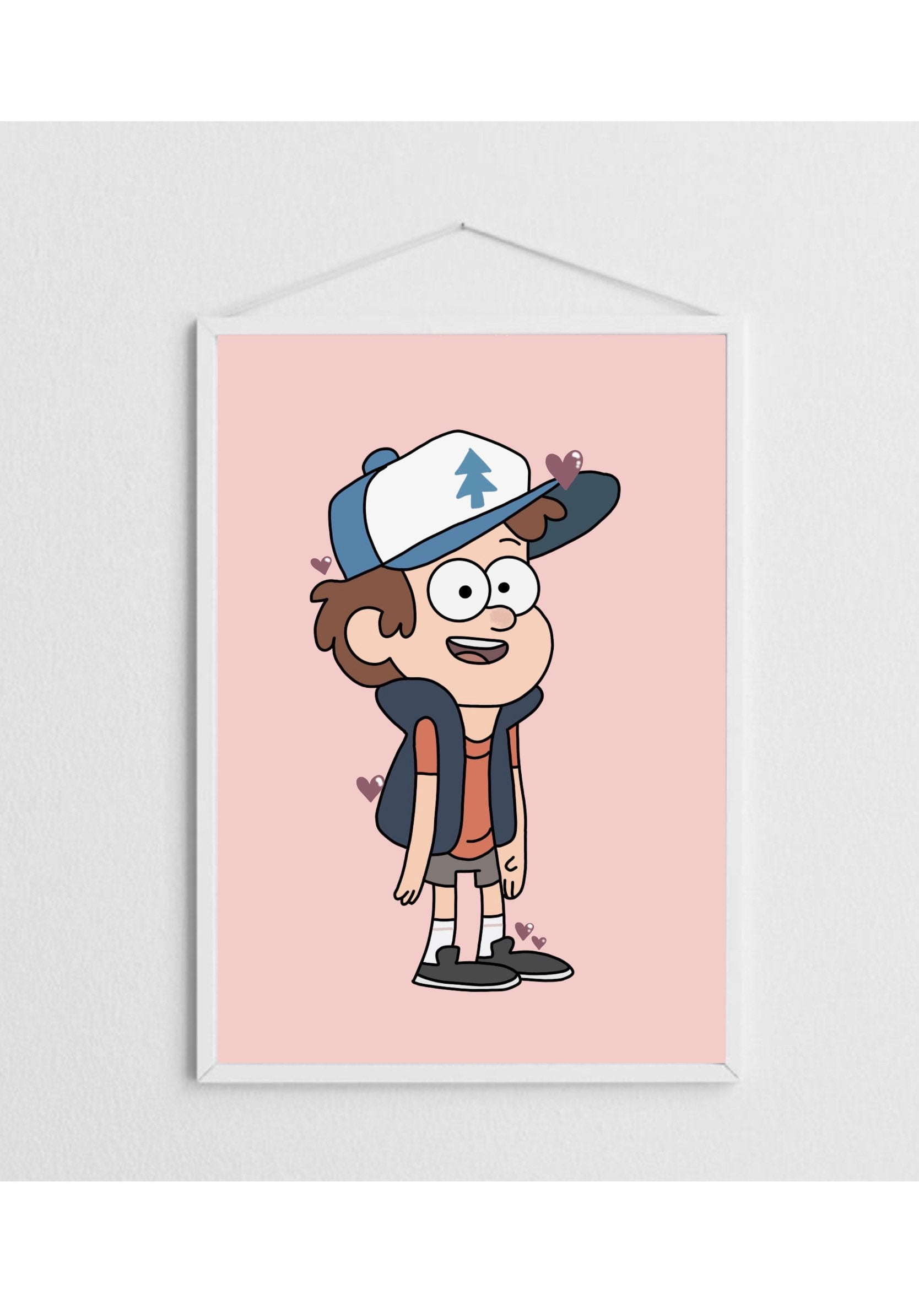 POSTER Gravity Falls Tv Show Print, Dipper Pines Poster, Disney Wall ...