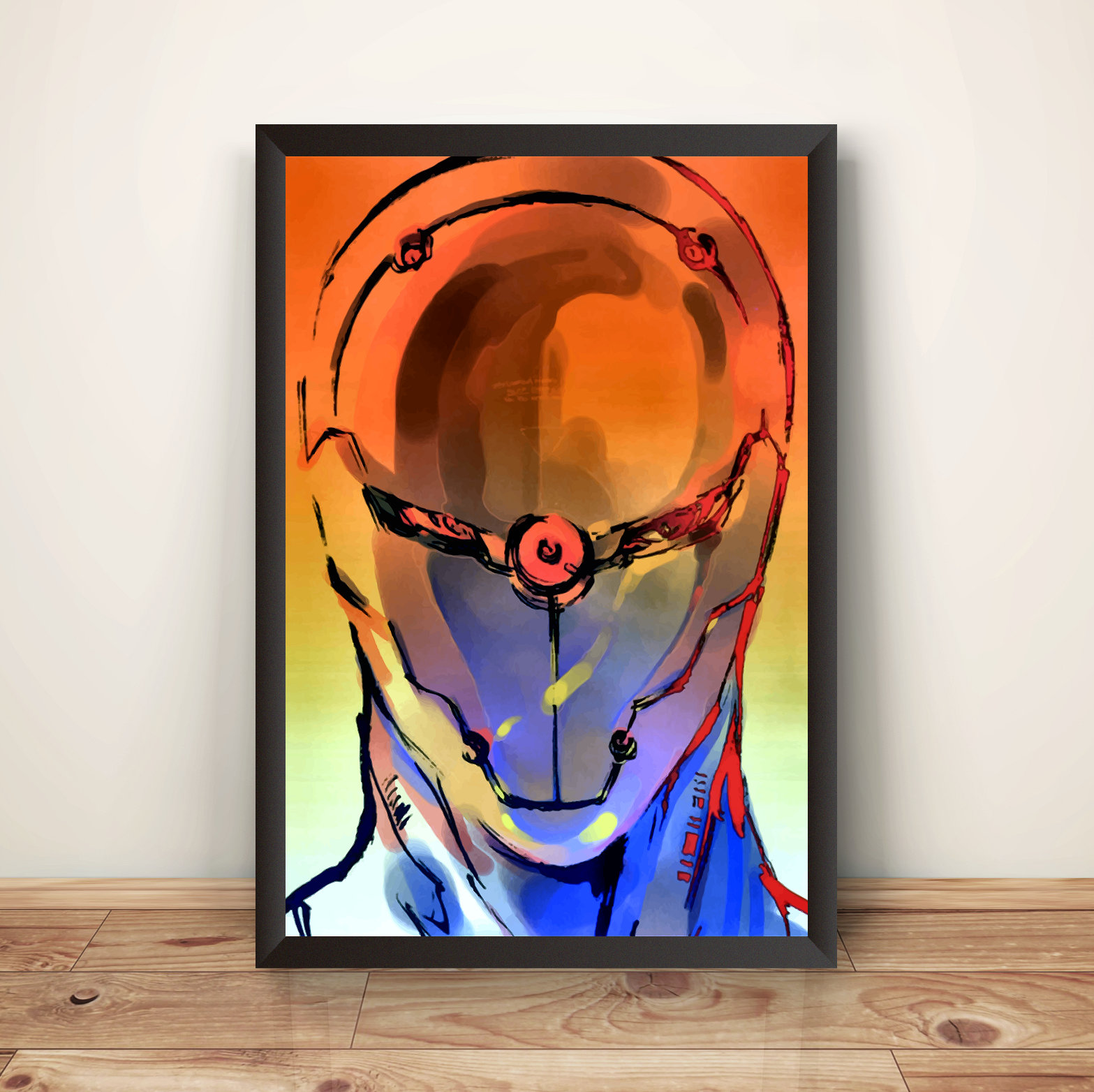 POSTER Gray Fox Frank Jaeger Cyborg Ninja MGS Premium Poster-UNFRAMED ...