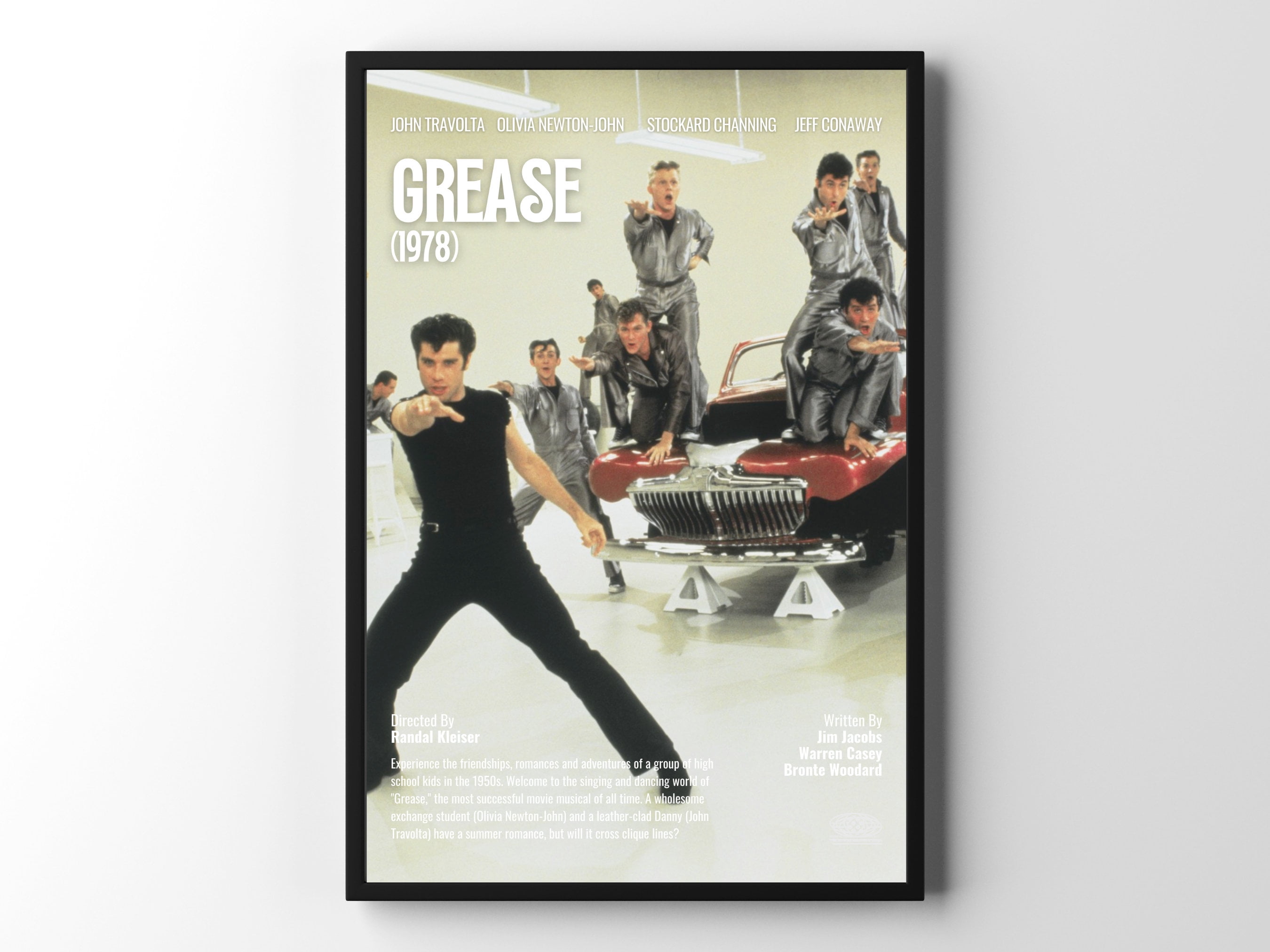 POSTER Grease (1978) Movie Poster-UNFRAMED - Walmart.com