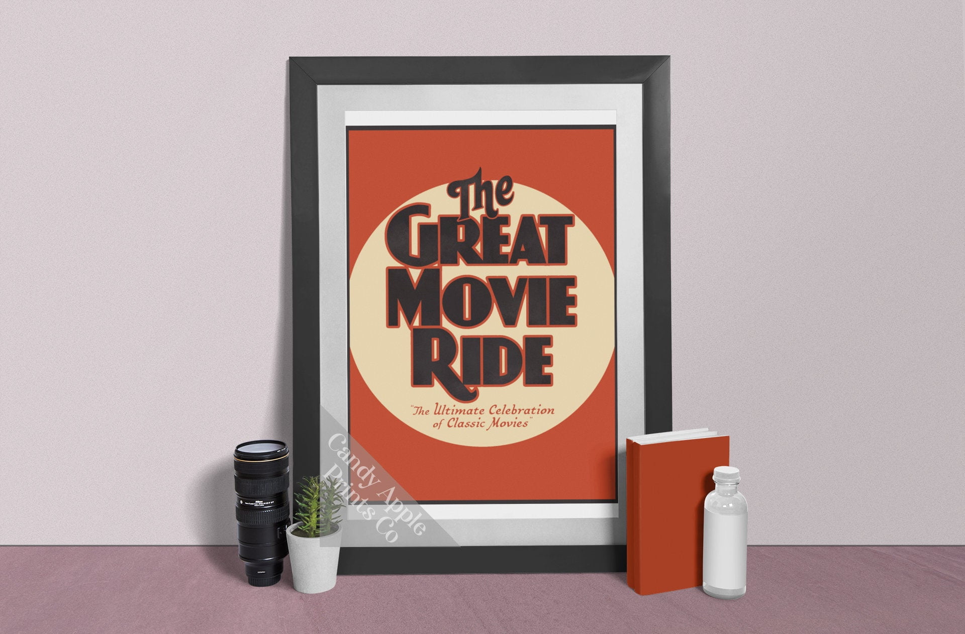 POSTER Great Movie Ride Print - Traditional Version - Hollywood Studios ...