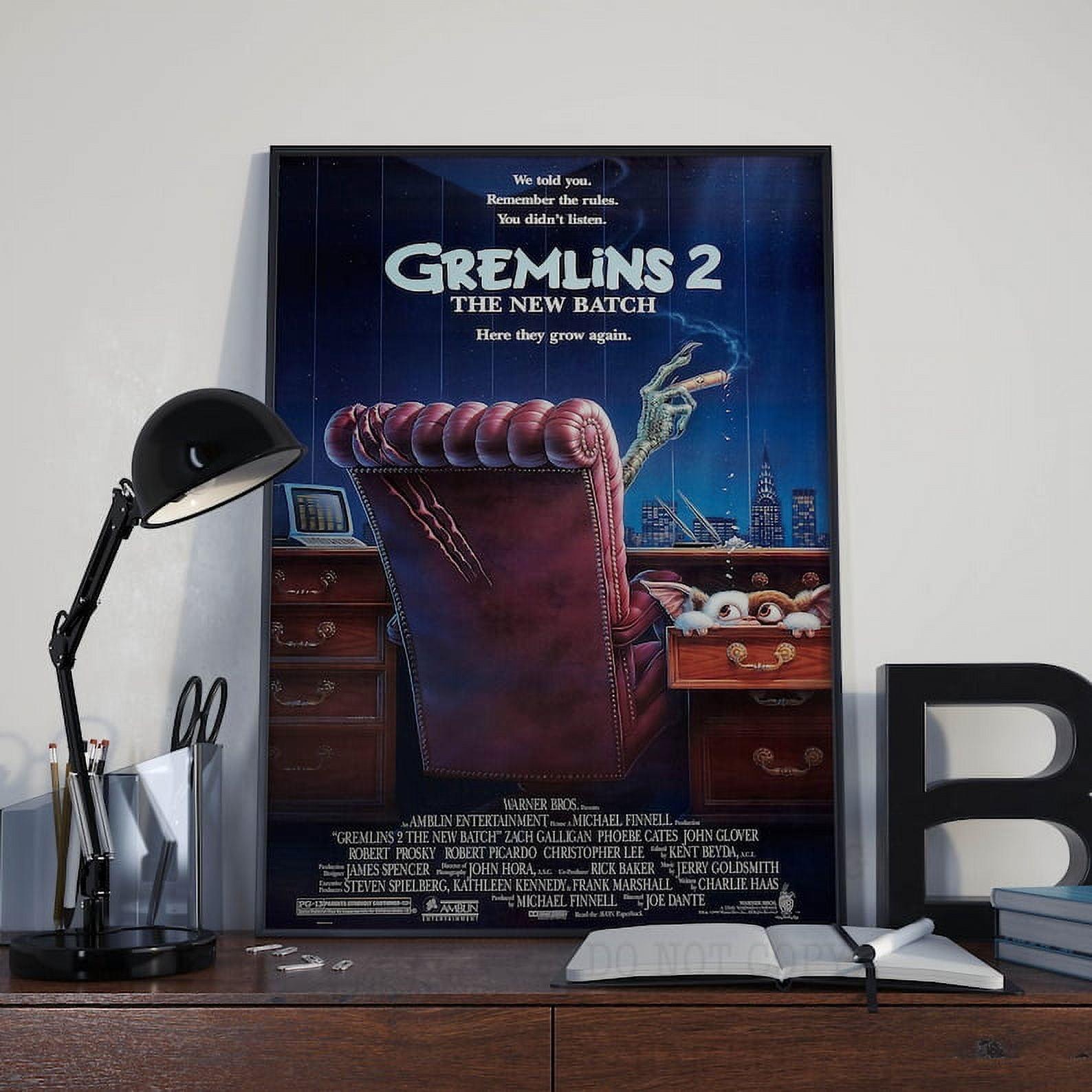 POSTER Gremlins 2 Movie Poster , Iconic 80s Film Print , Horror Sequel ...