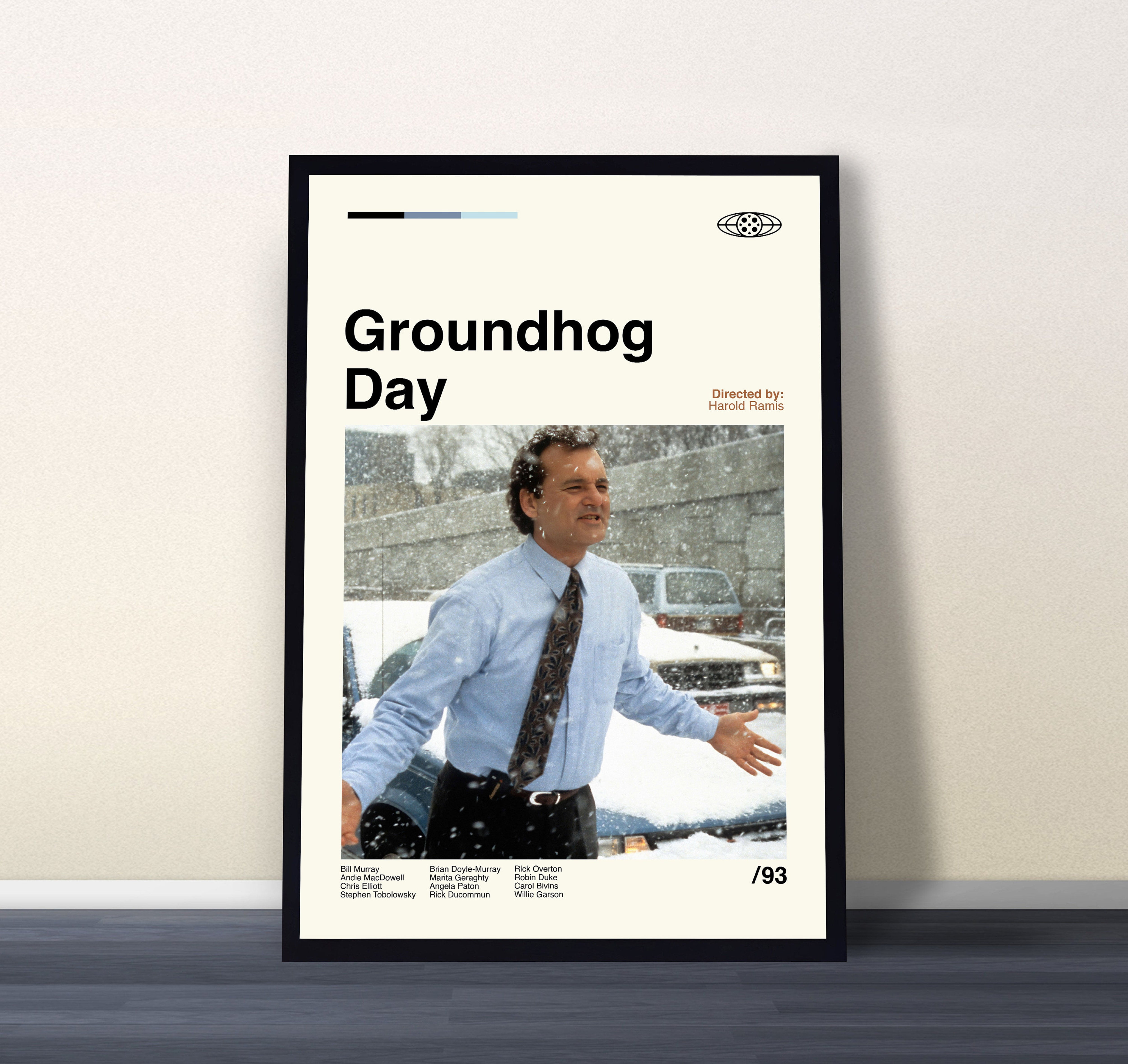 POSTER Groundhog Day Poster, Groundhog Day Print, Wall Art, Groundhog ...