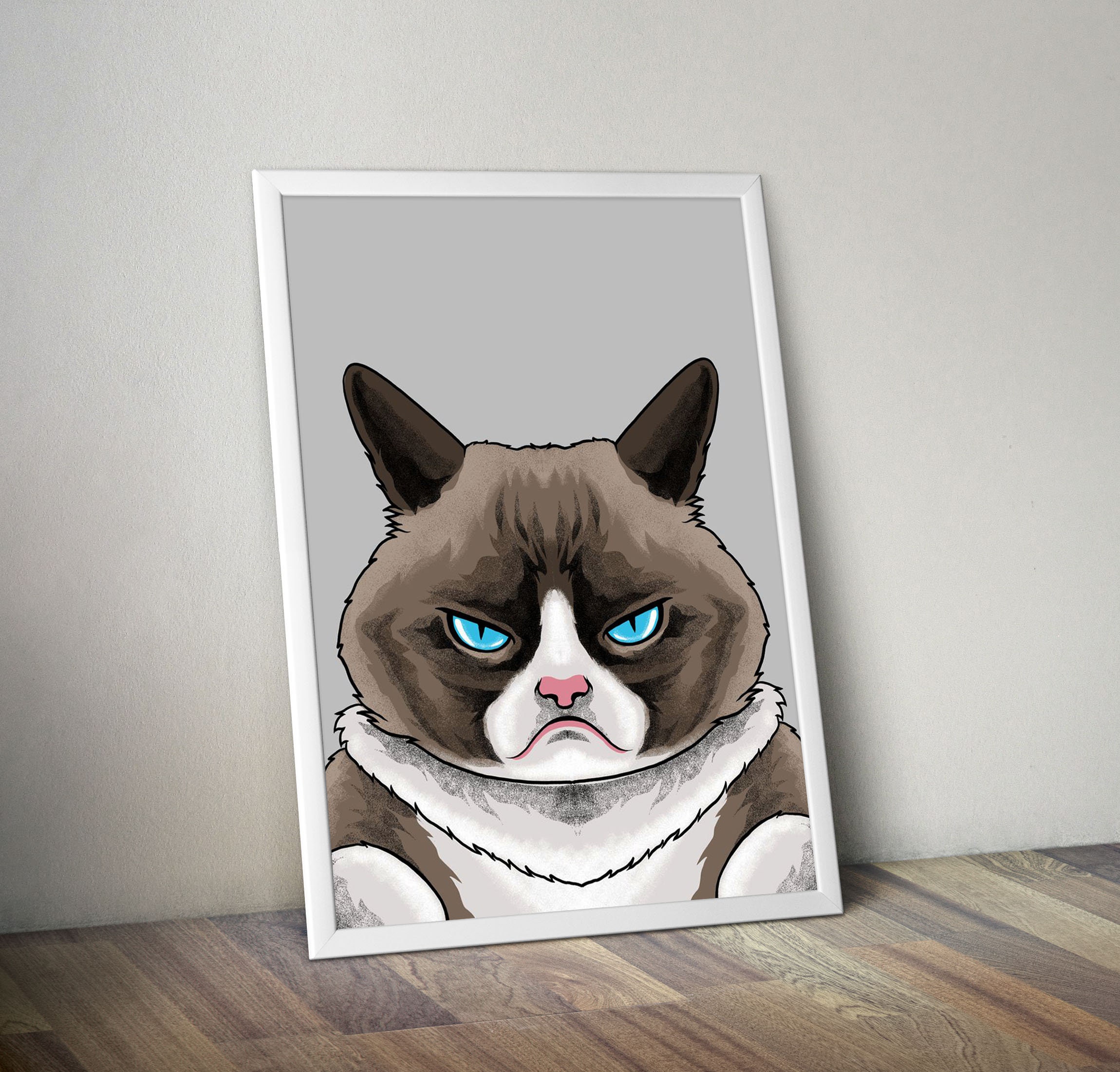 POSTER Grumpy Cat Poster Funny Memes Funny Present Meme Poster Funny ...
