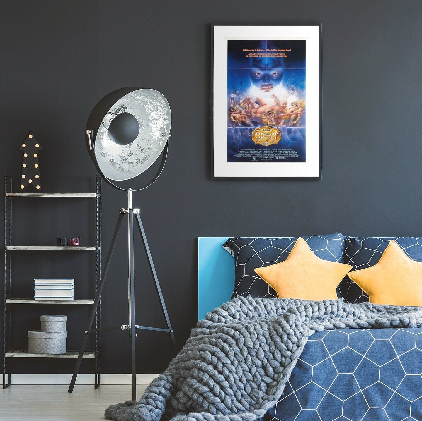 POSTER Grunt! The Wrestling Movie -- Deluxe Poster Art Print || Quien ...