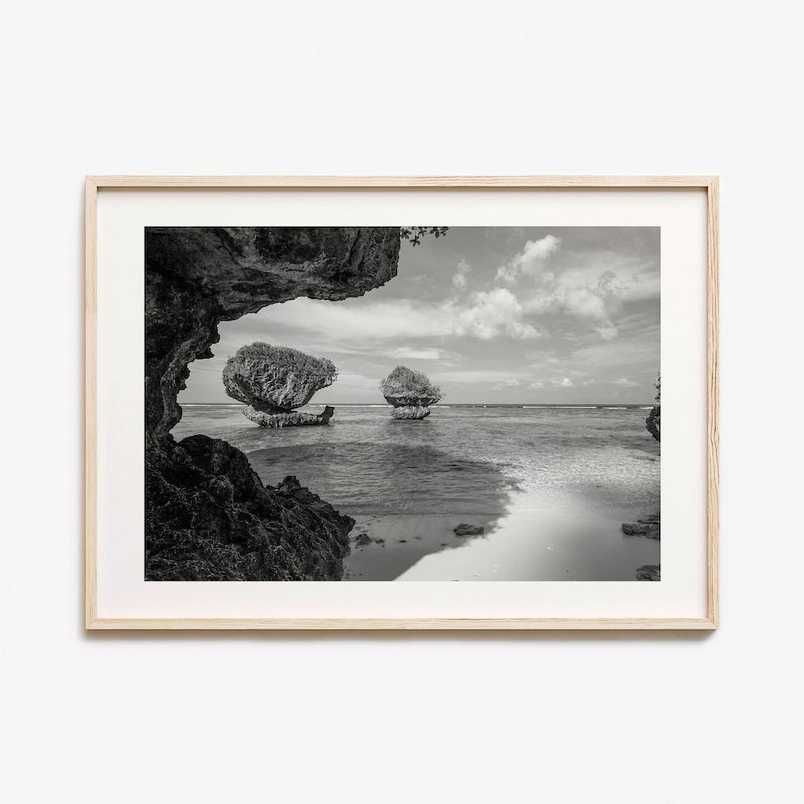 POSTER Guam Photo Poster Print Horizontal, Guam Black and White Wall ...
