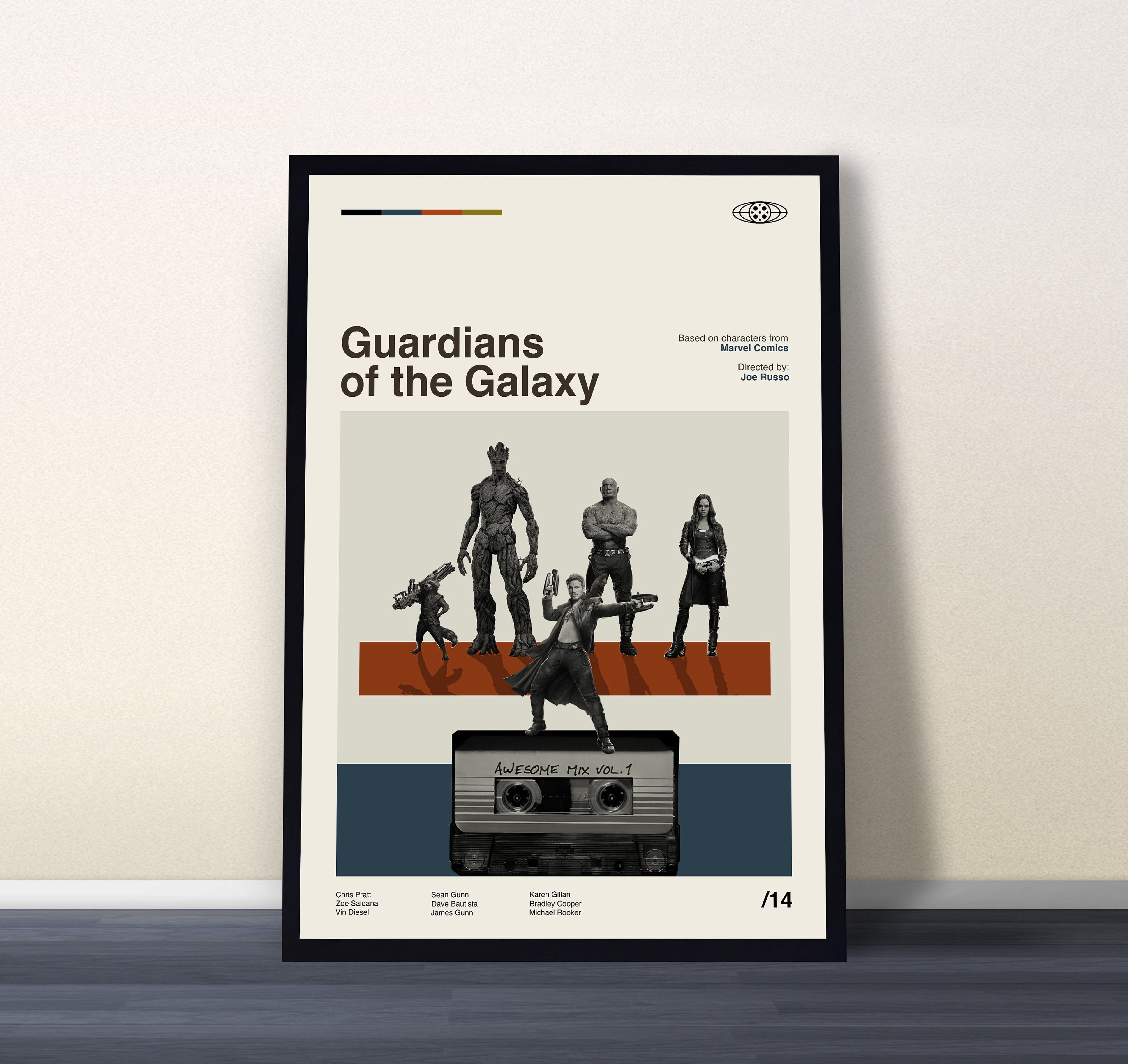 POSTER Guardians Of The Galaxy Poster, Marvel Poster, Movie Poster ...