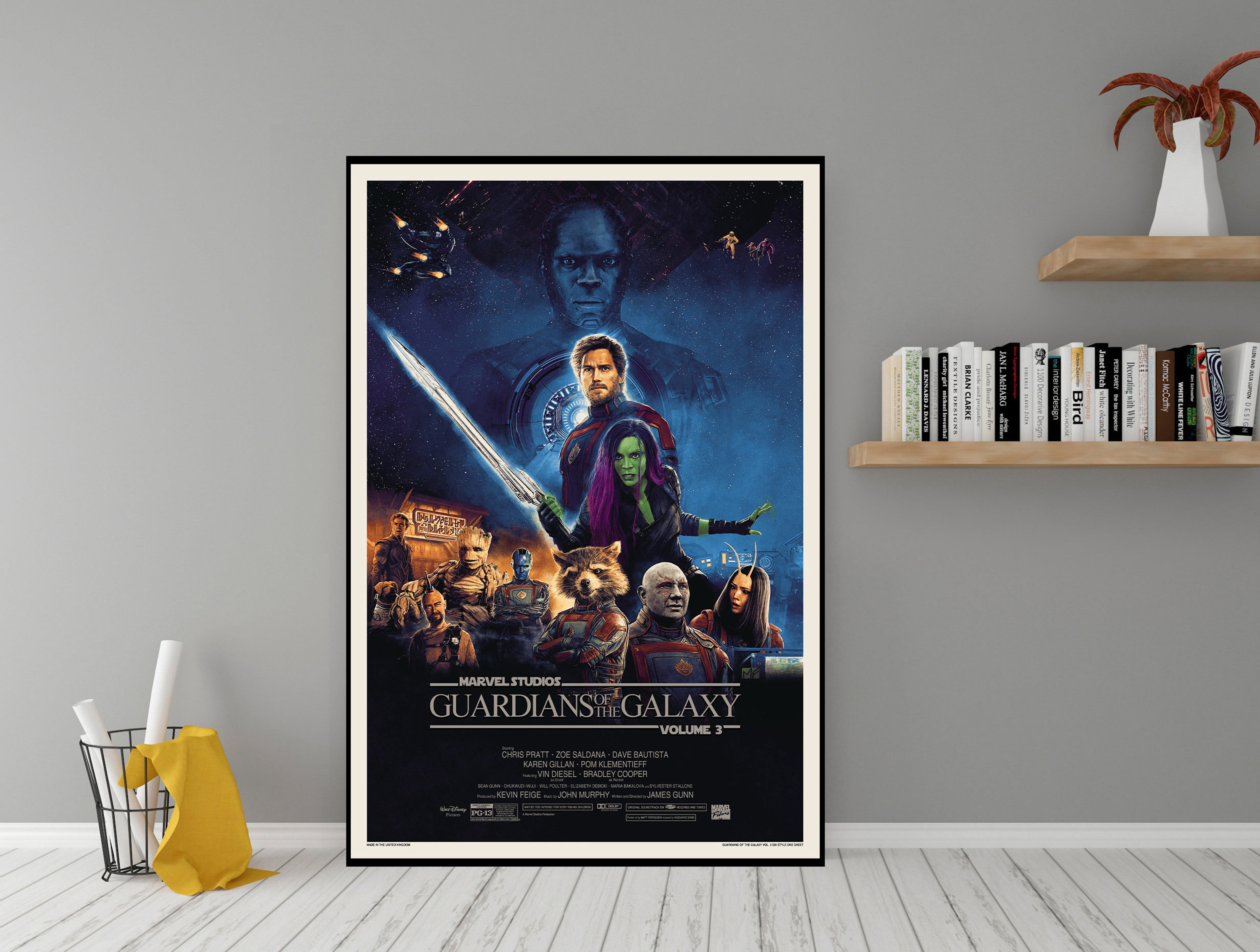 POSTER Guardians of the Galaxy Vol. 3 Movie Poster - Quality Wall Art ...