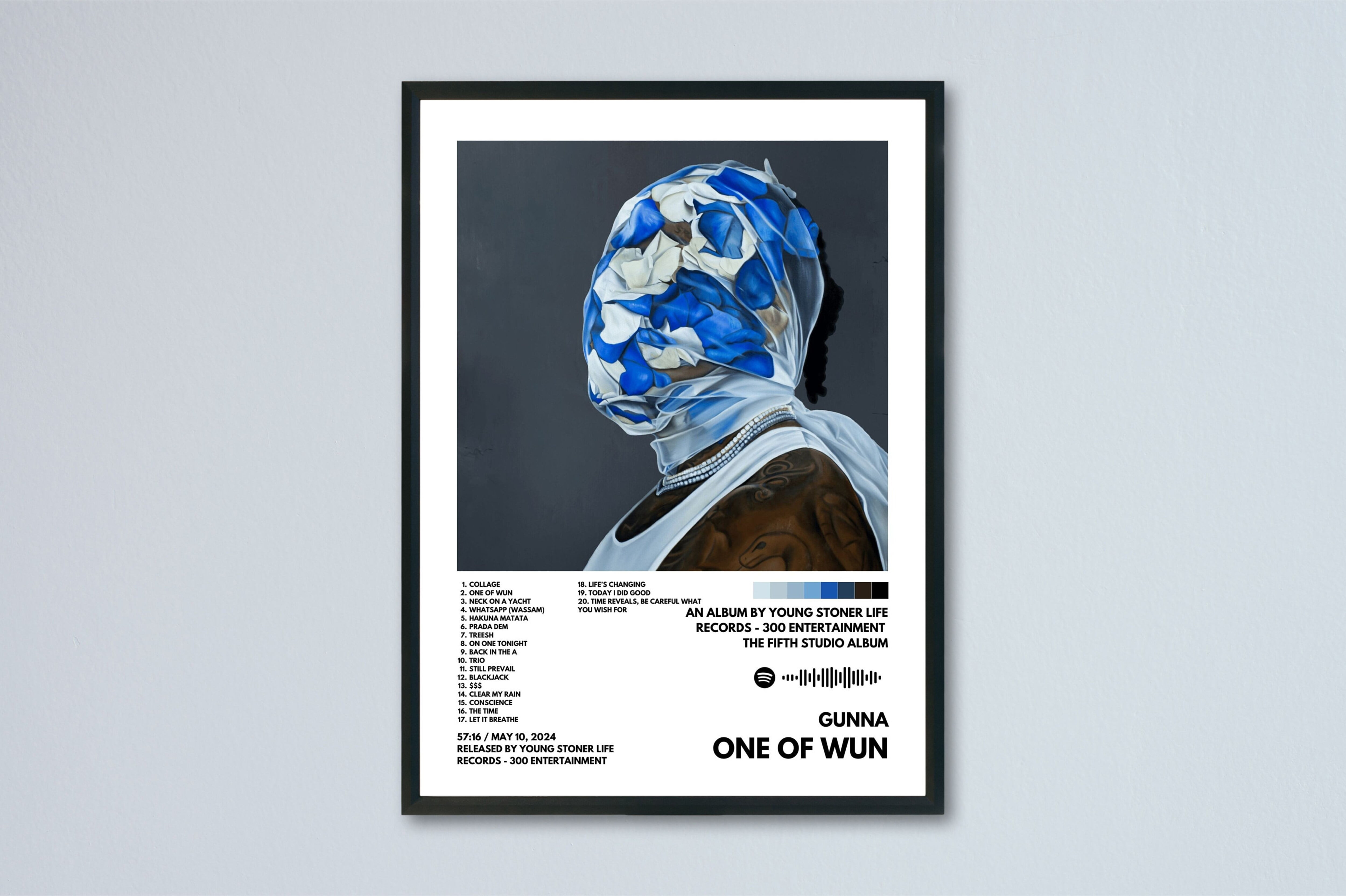 POSTER Gunna - One Of Wun Album Poster / Album Cover Poster / Wall ...