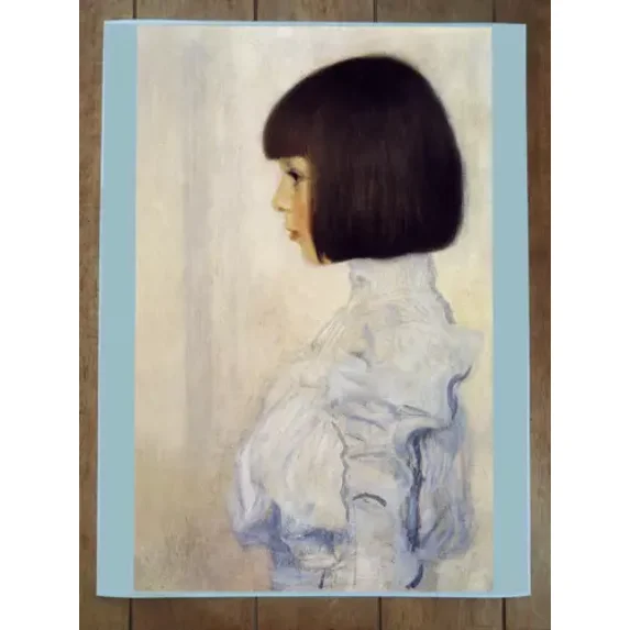 POSTER Gustav Klimt's Portrait of Helene Klimt (1898) famous painting ...