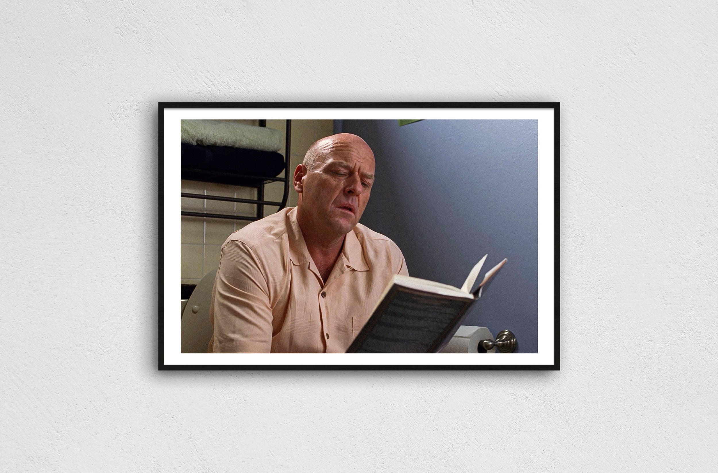 Poster HANK SCHRADER Toilet Poster -UNFRAMED - Walmart.com