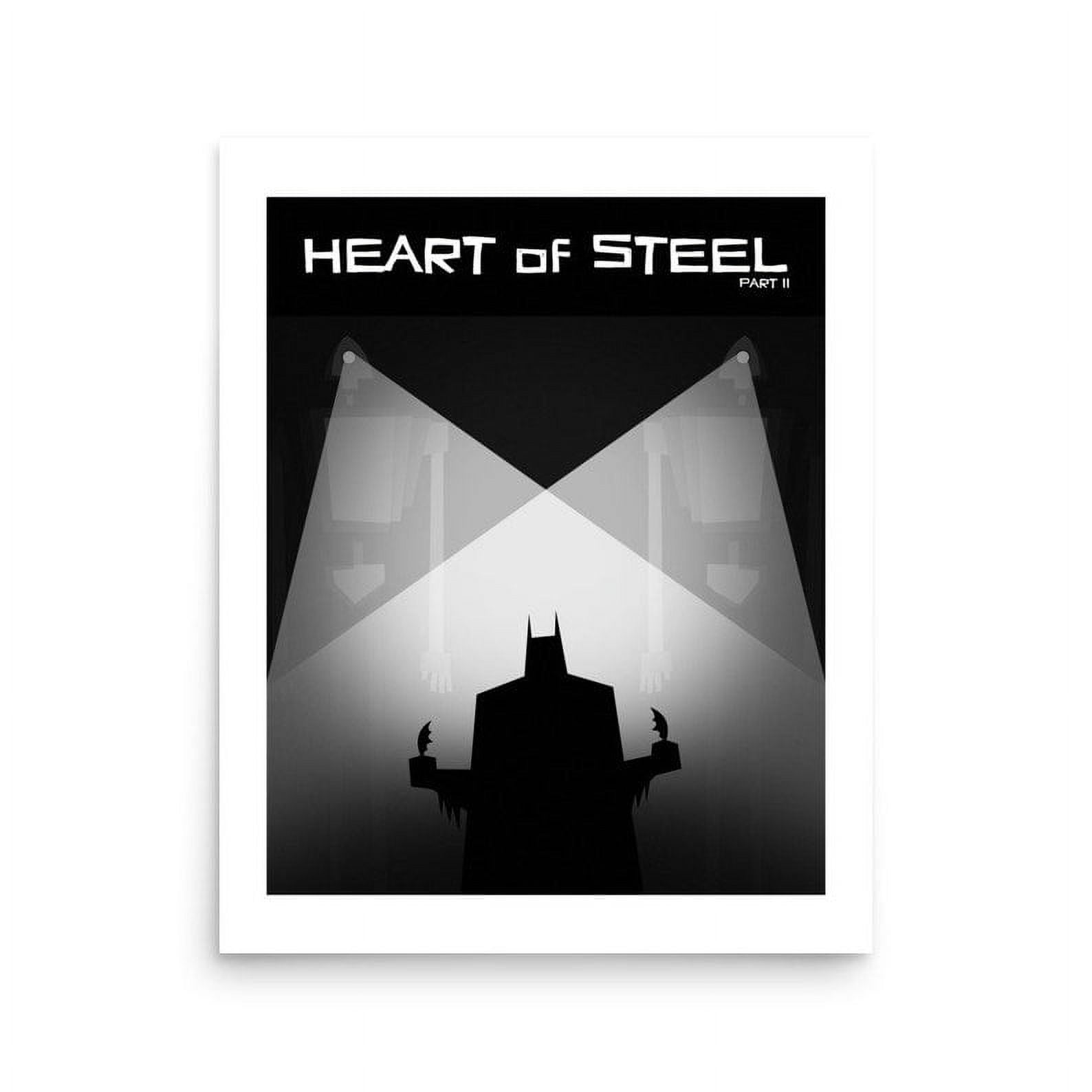 POSTER HEART of STEEL Part II | Batman the Animated Series Poster ...