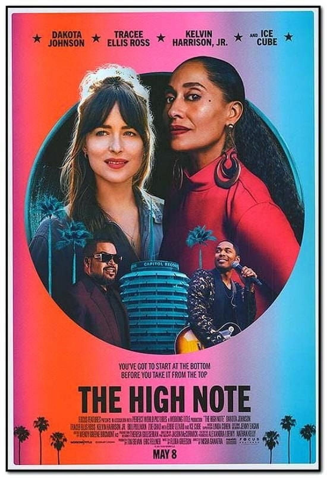 POSTER HIGH NOTE - 2020 - Original Movie Poster - Final Style - Dakota Johnson, Tracee Ellis ...