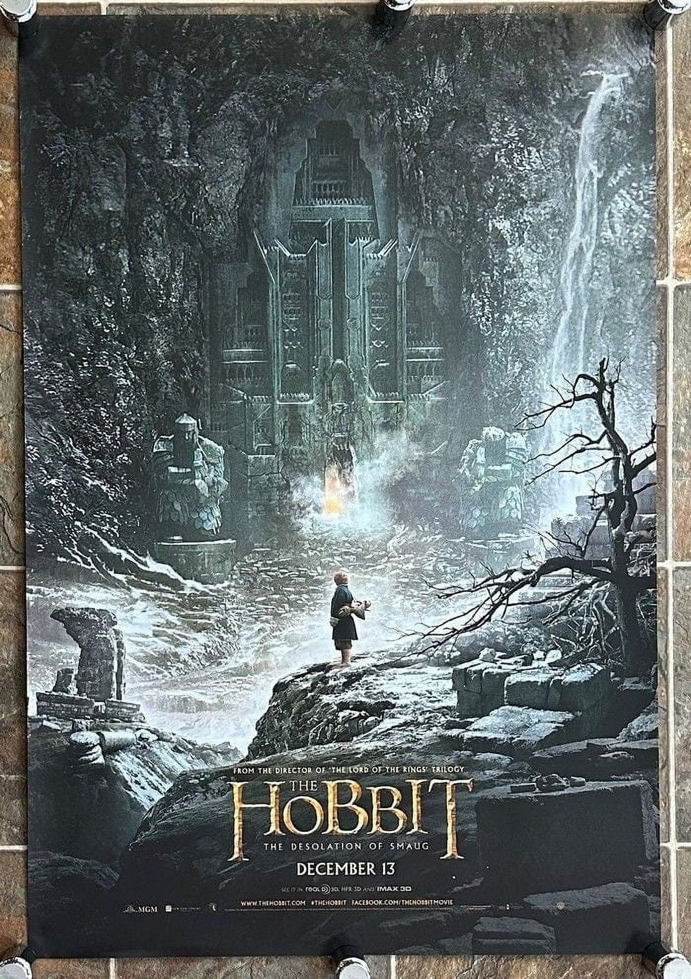POSTER HOBBIT: DESOLATION Of SMAUG - 2013 - original Advance Movie Poster - Ian McKellen ...