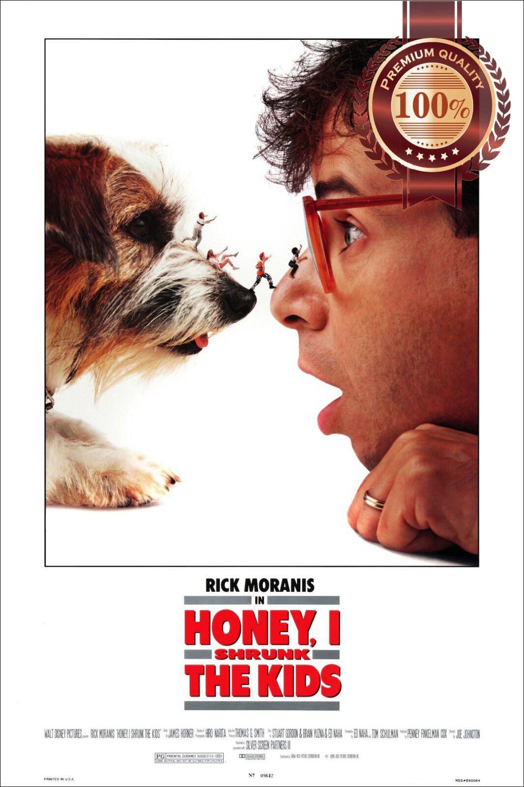 POSTER HONEY I SHRUNK THE KIDS 1989 80 ORIGINAL OFFICIAL MOVIE PRINT ...