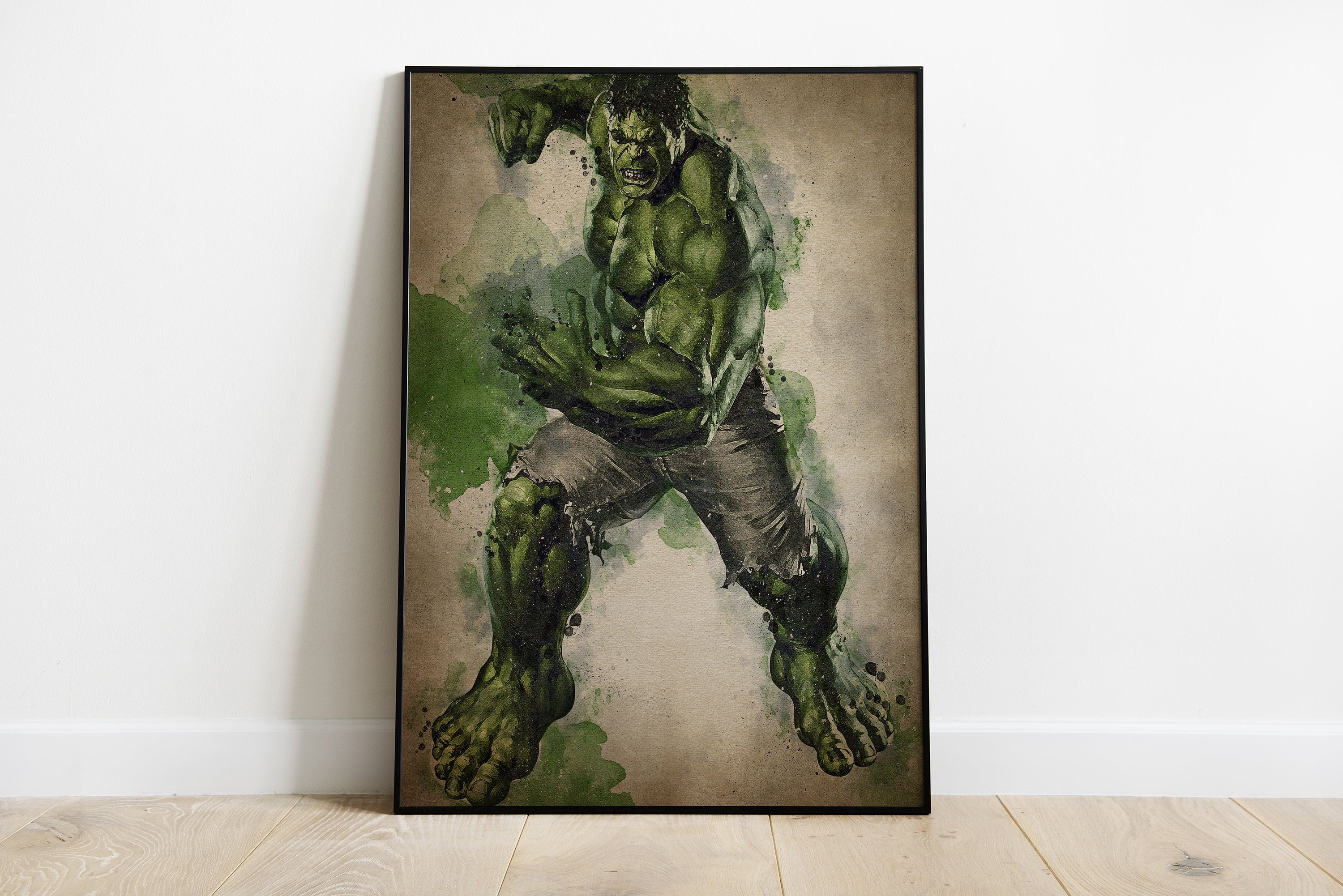 POSTER HULK POSTER - Marvel Poster - Avengers Poster - Printed Poster ...