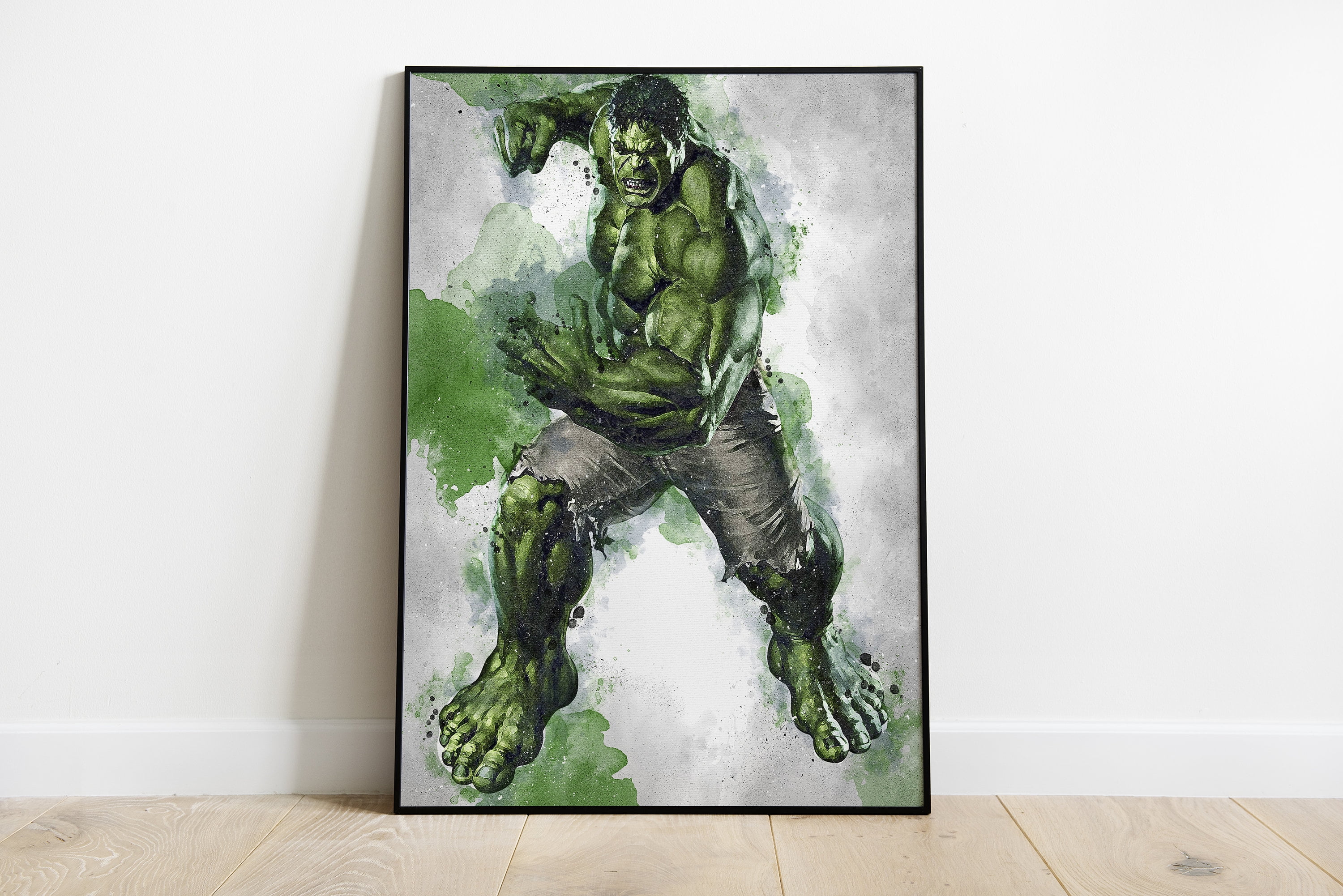 POSTER HULK POSTER - Marvel Poster - Avengers Poster - Poster - Hulk ...