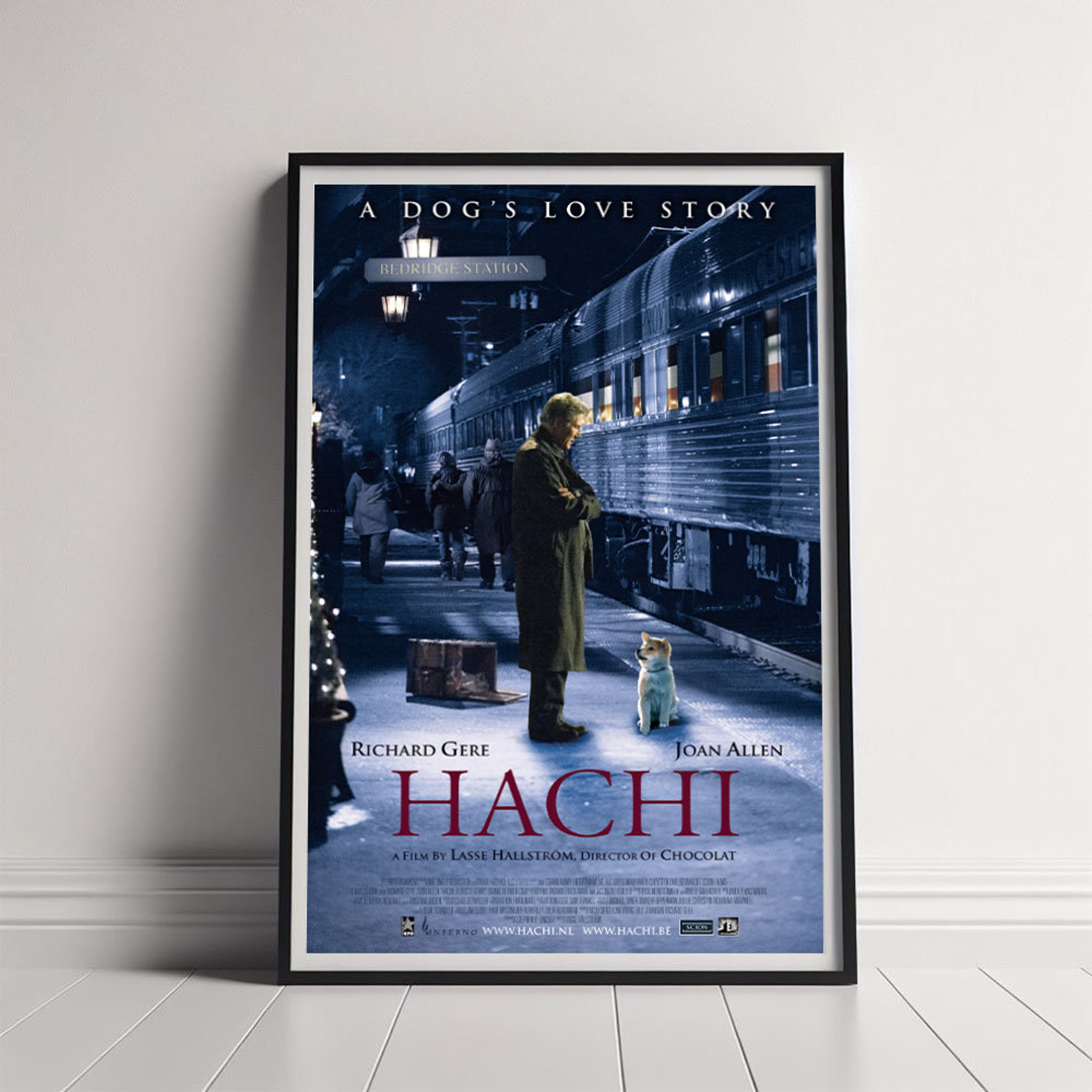 POSTER Hachi A Dog's Tale Movie Poster, Poster Printing, Classic Movie Wall Art for Room Decor ...