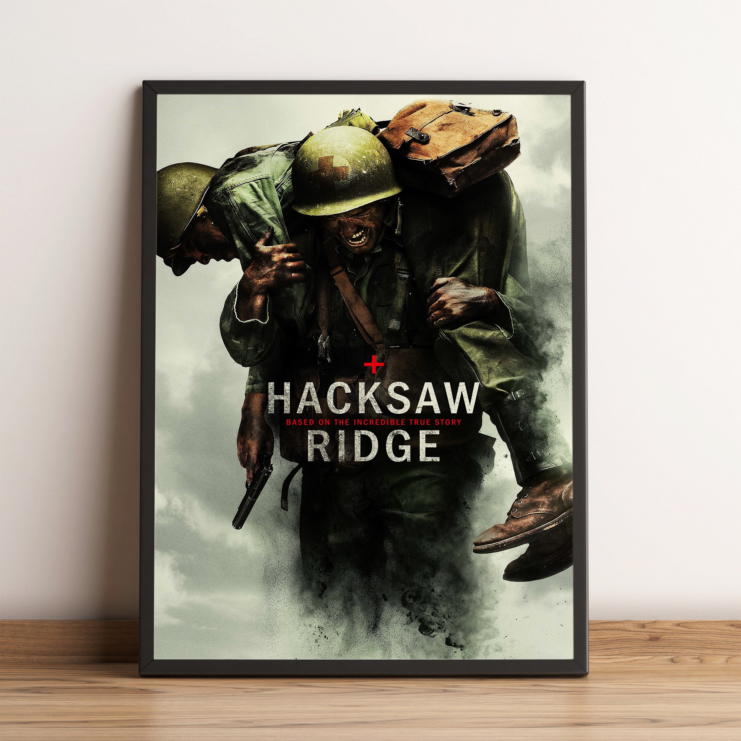 POSTER Hacksaw Ridge Poster, Andrew Garfield Wall Art, Vince Vaughn ...