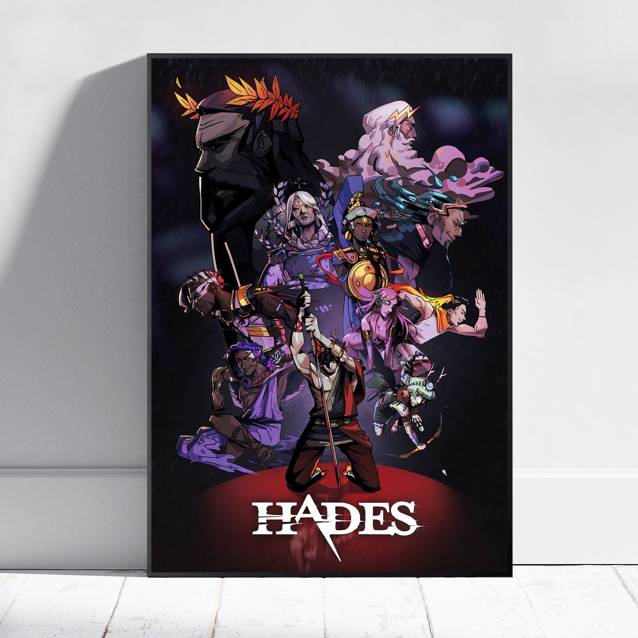 POSTER Hades Poster, Zagreus Wall Art, Game Poster Gift, HQ Wall Decor #2-UNFRAMED - Walmart.com