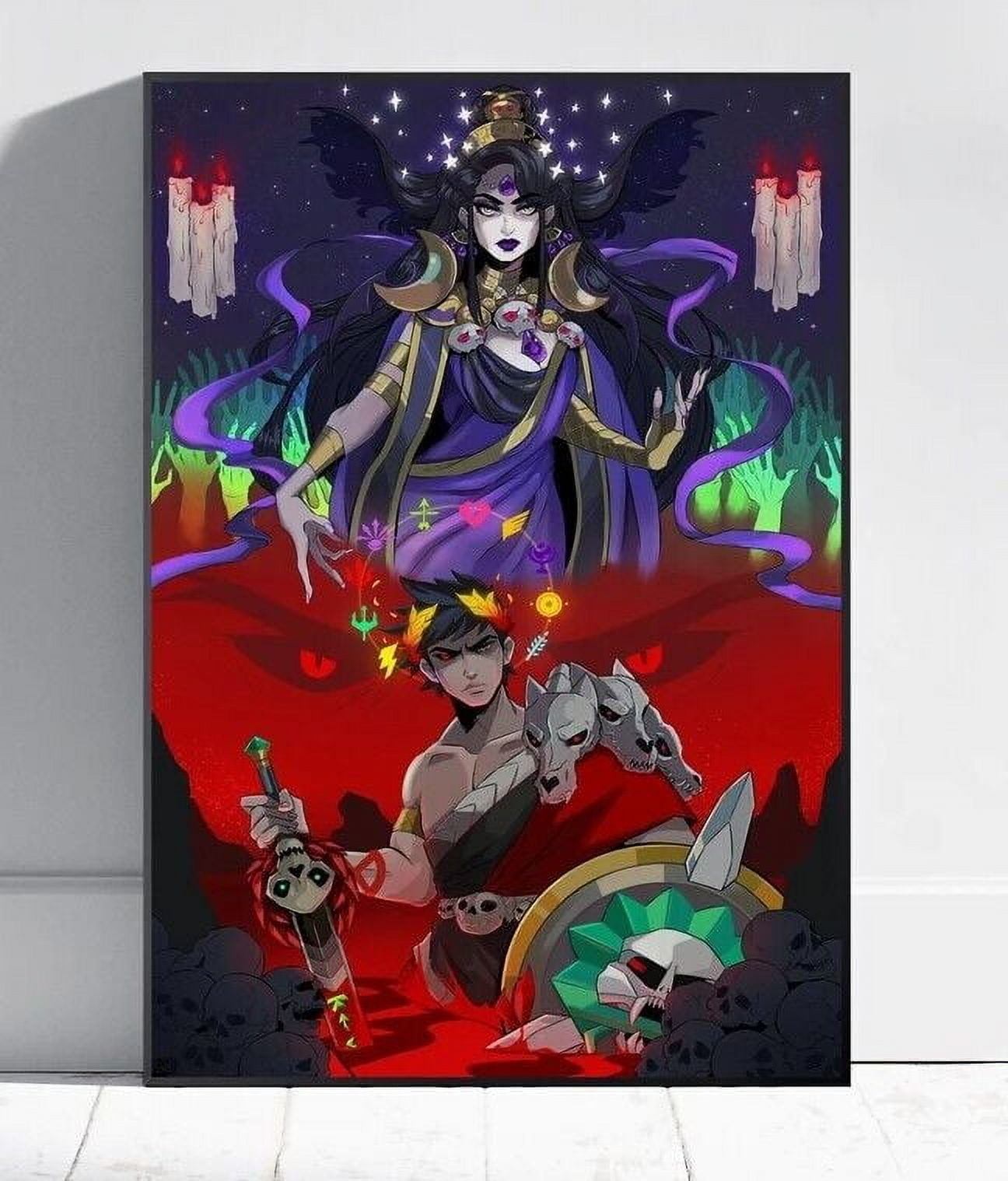 POSTER Hades Poster, Zagreus Wall Art, Rolled Print, Game Poster-16x24 ...
