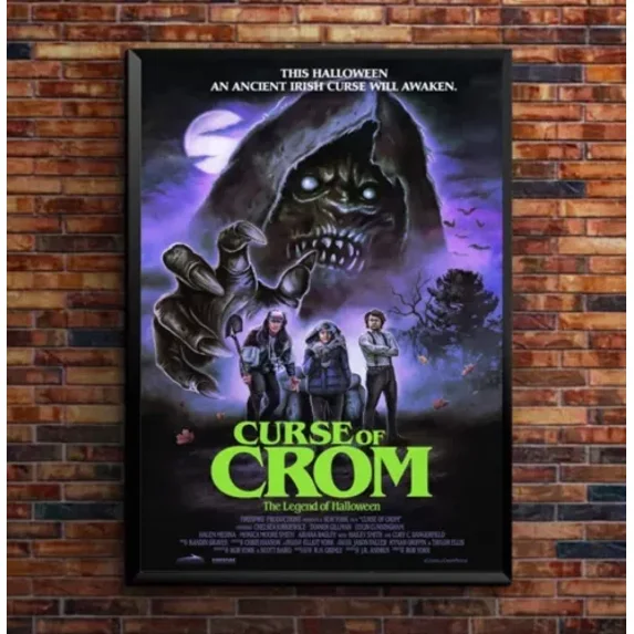 POSTER Halloween-Themed Poster, Curse-Inspired Artwork, Spooky Wall Art ...