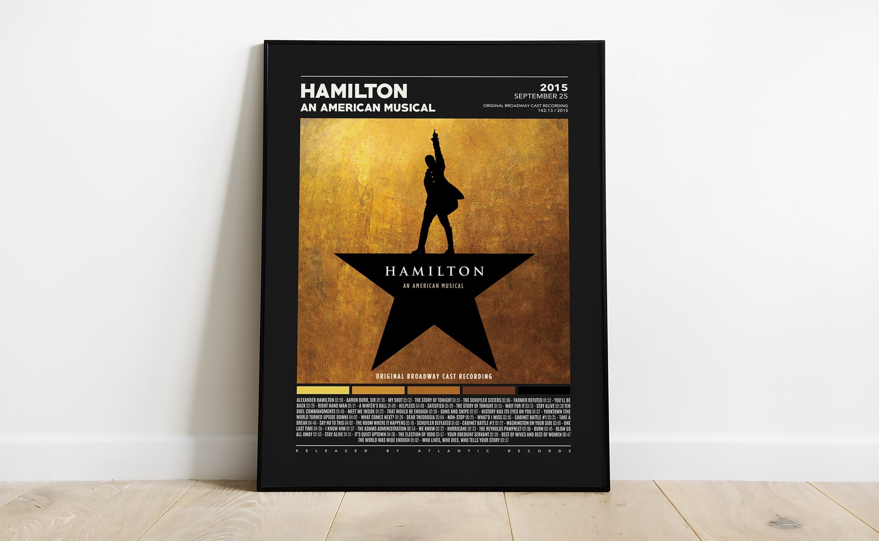 POSTER Hamilton An American Musical Poster / Album Cover Poster, Print ...