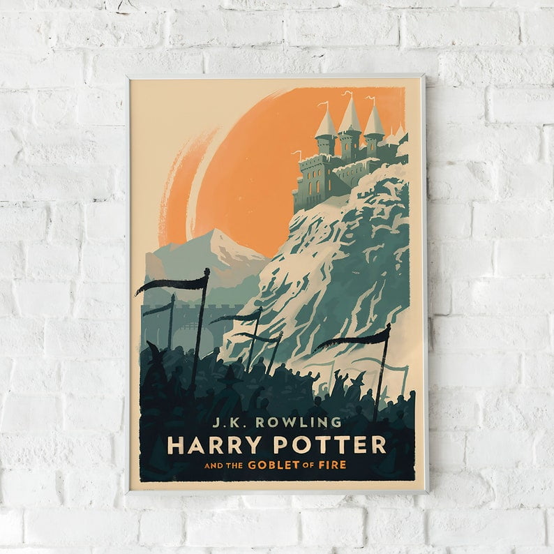 POSTER Harry Potter And The Goblet And Fire Poster , Original Hogwarts ...